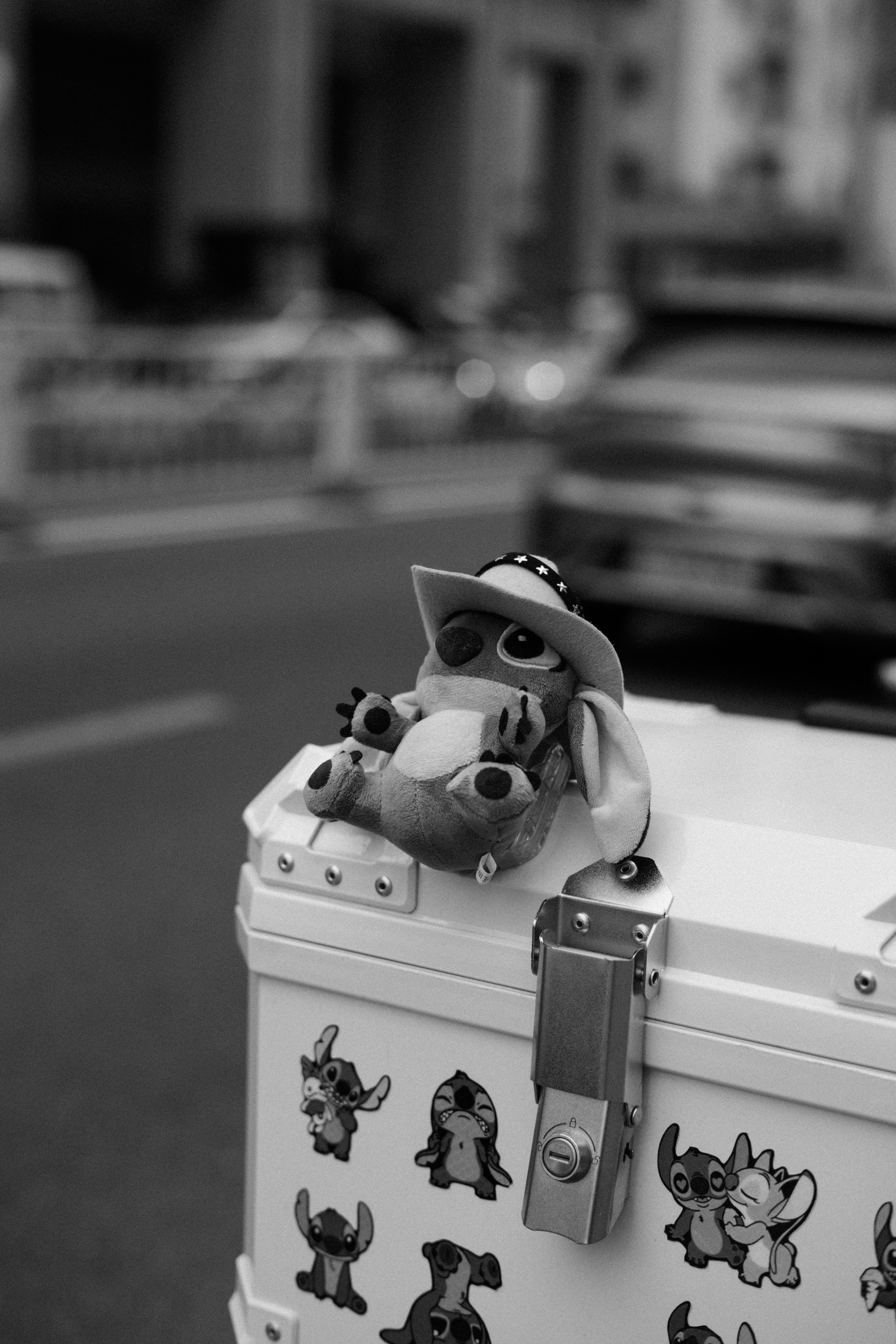 Urban Whimsy: A Plush Companion's Adventure