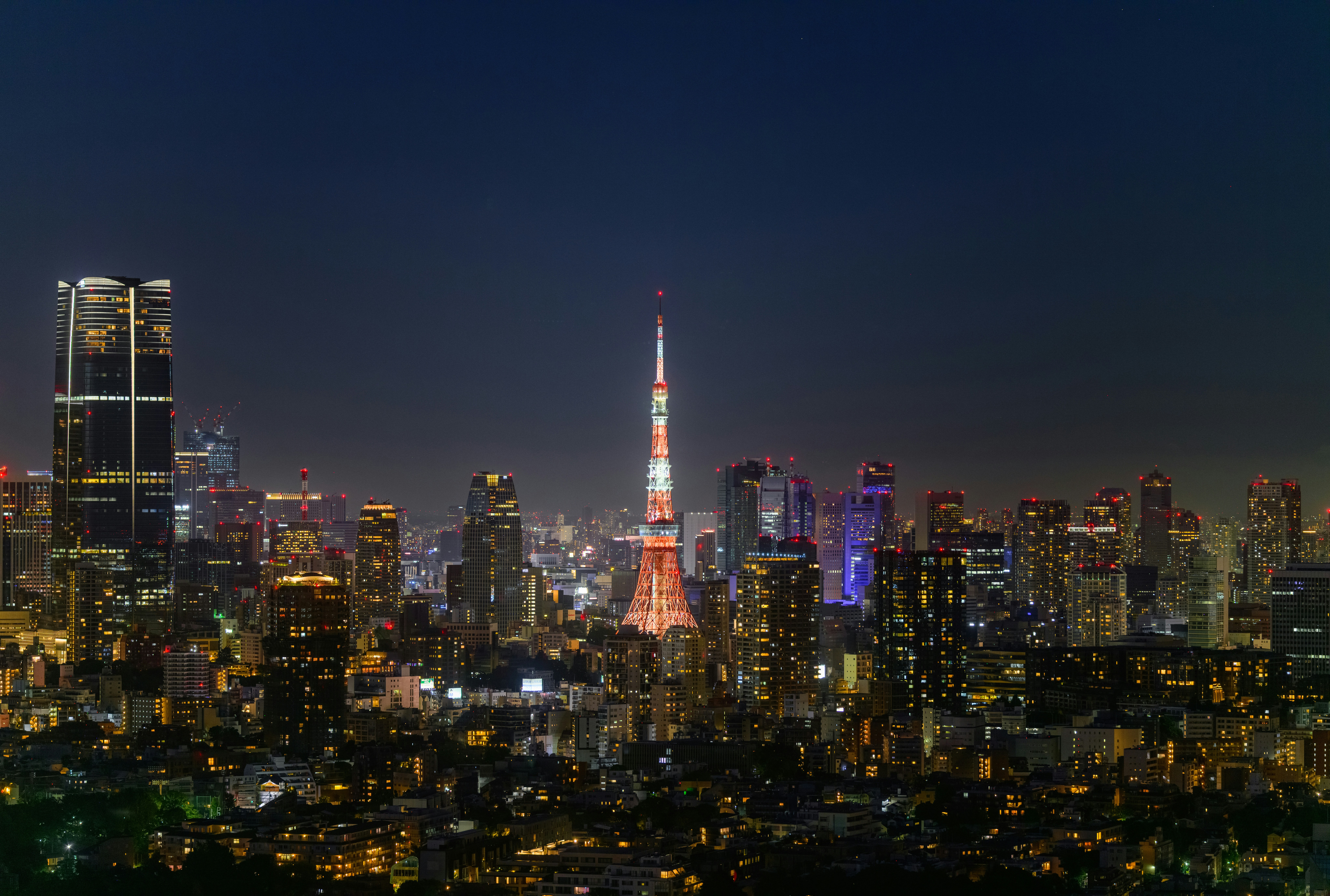 Tokyo at Night: A City of Light Converges on the Tokyo Tower