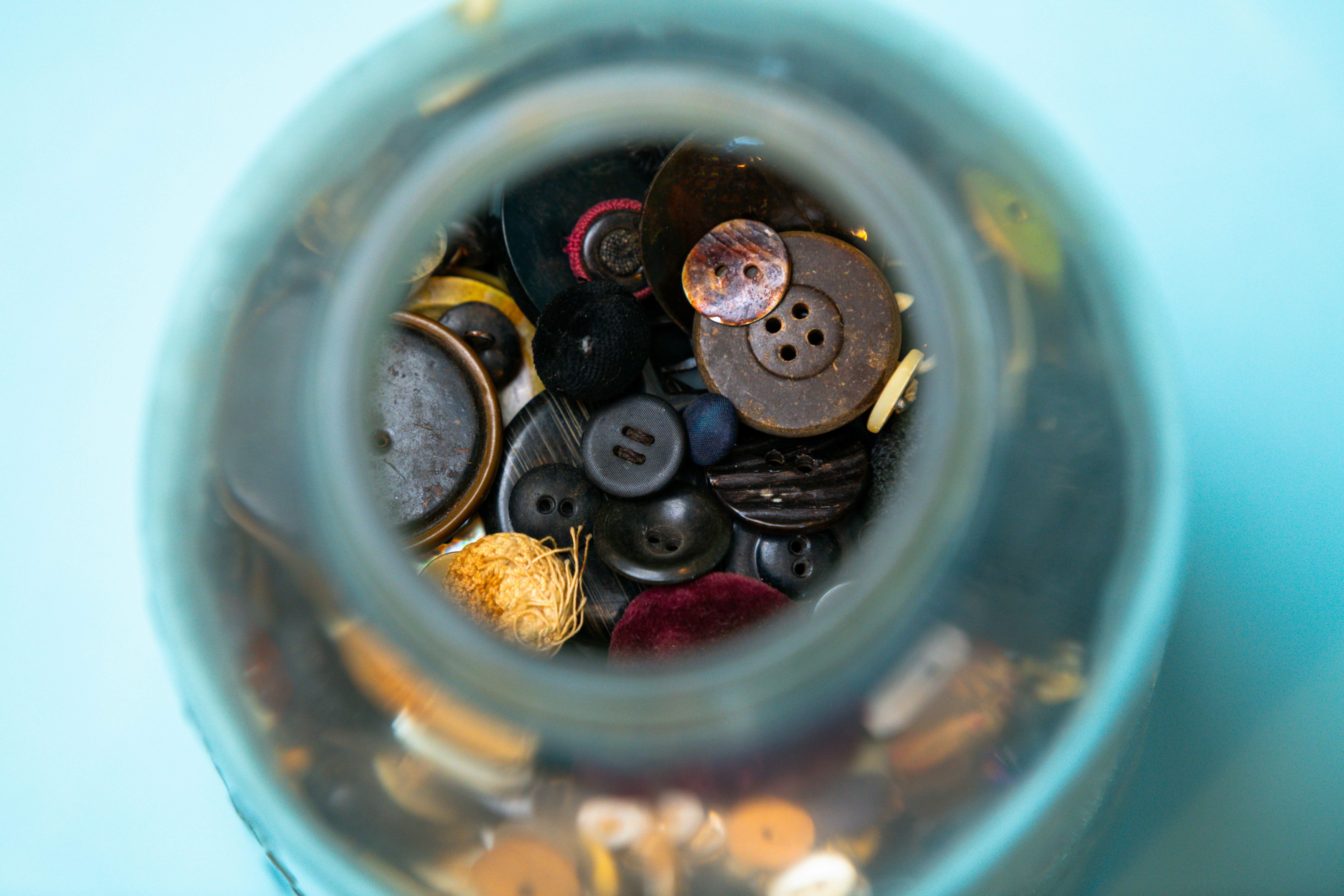 Treasures Beneath the Glass: A Button Collection