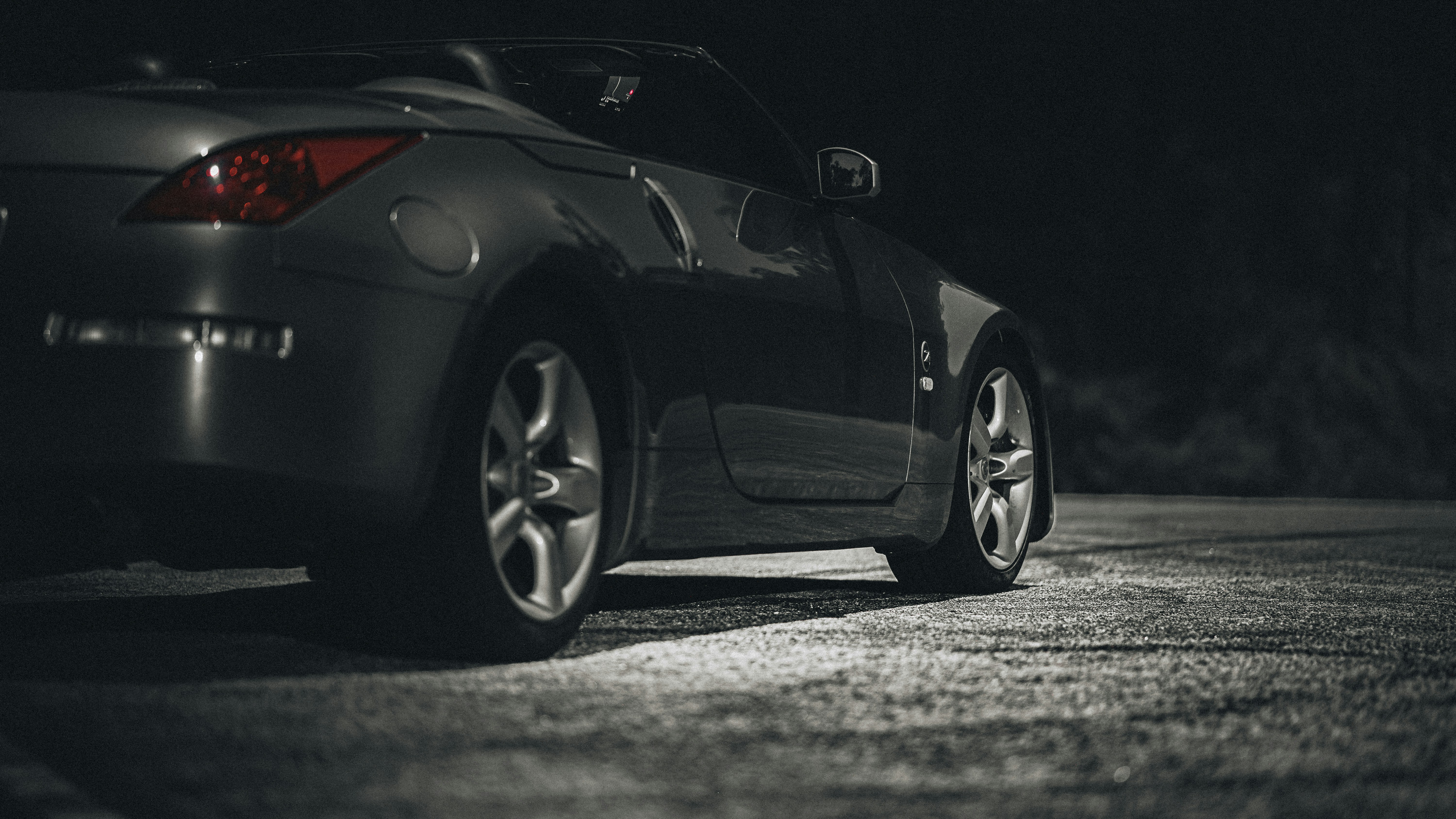 Midnight Racer: A Study in Shadows and Steel
