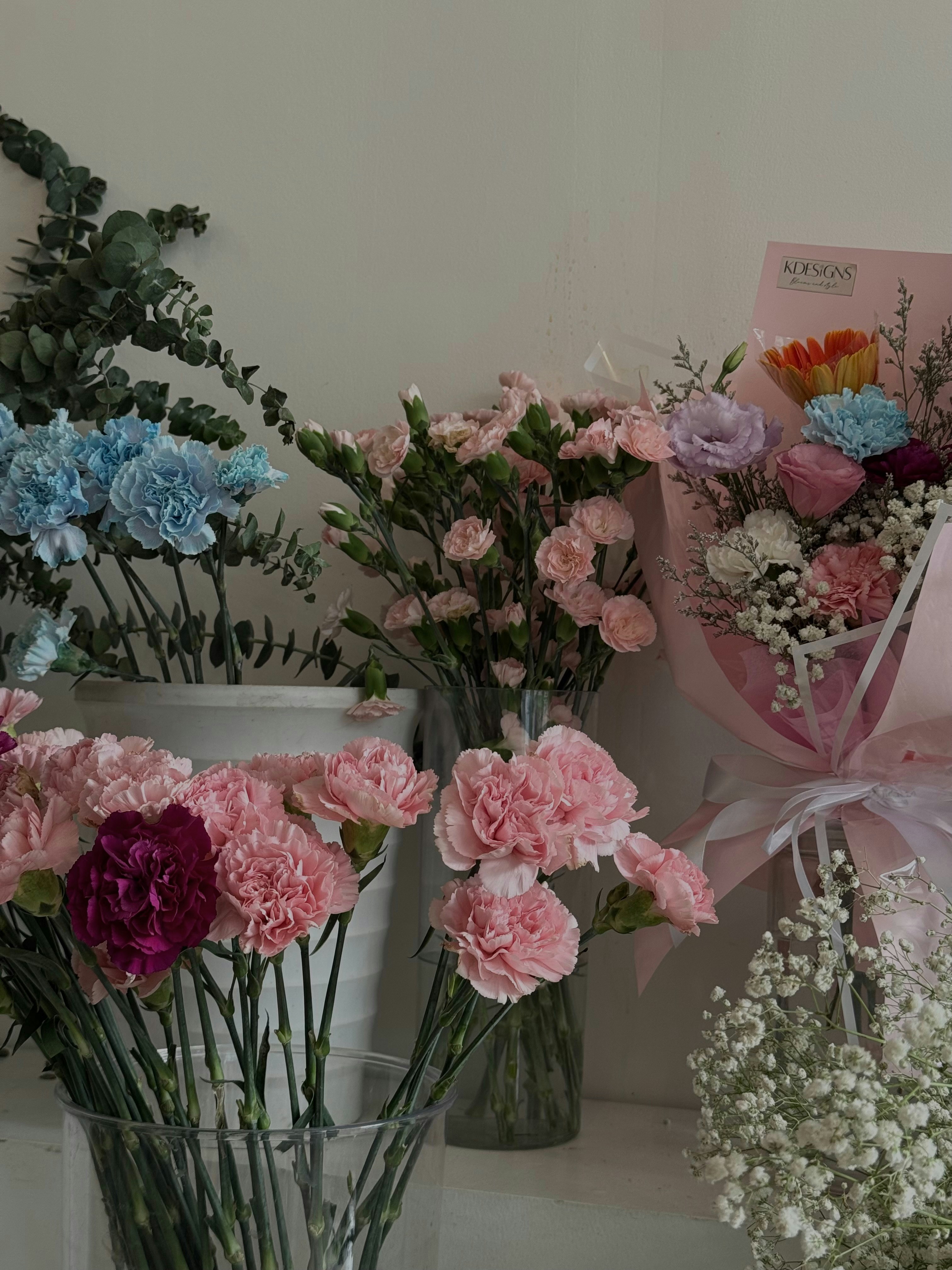 A Symphony of Blossoms: Floral Harmony in Pastel Hues