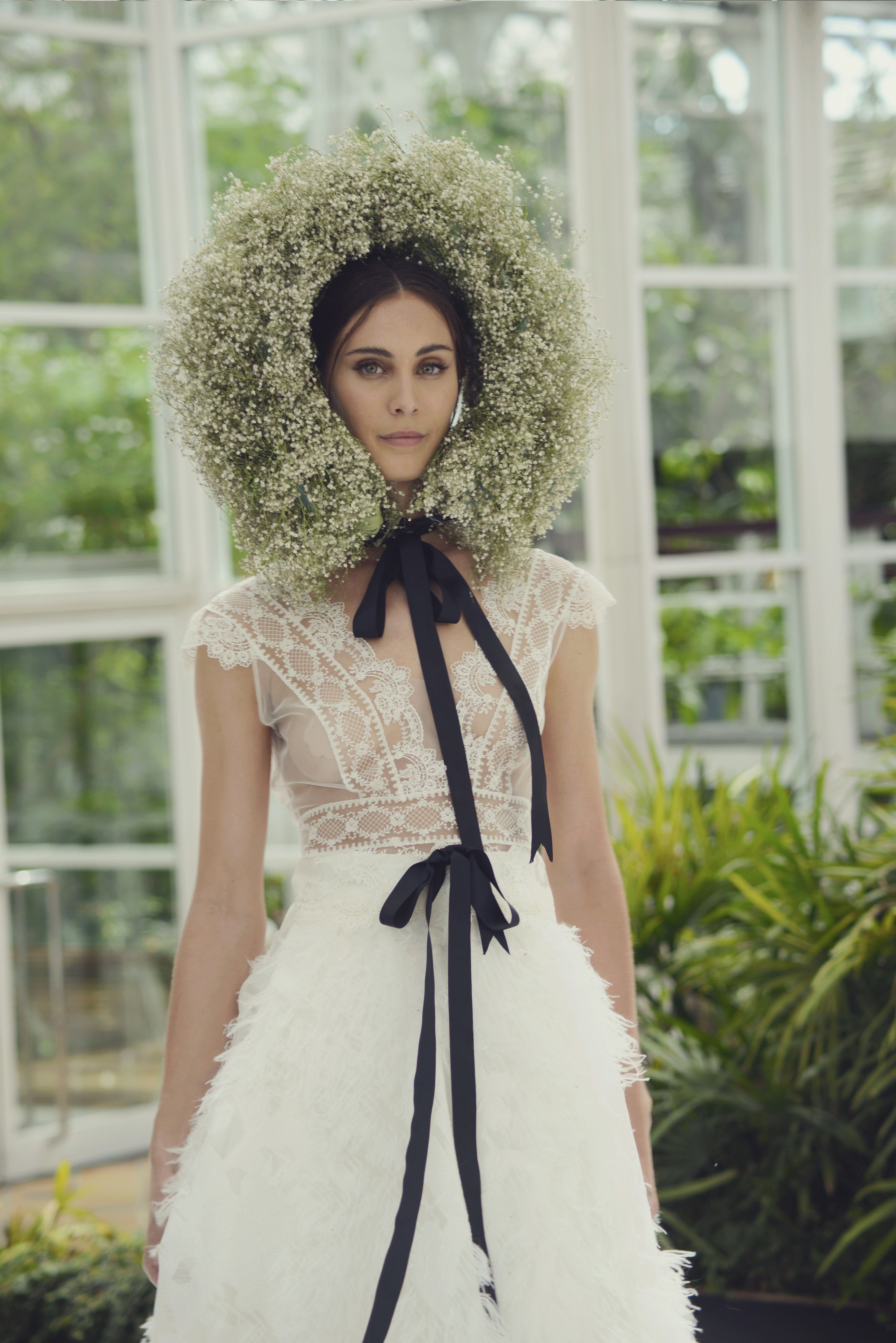 Blooming Halo: The Bride in a Lace Whisper