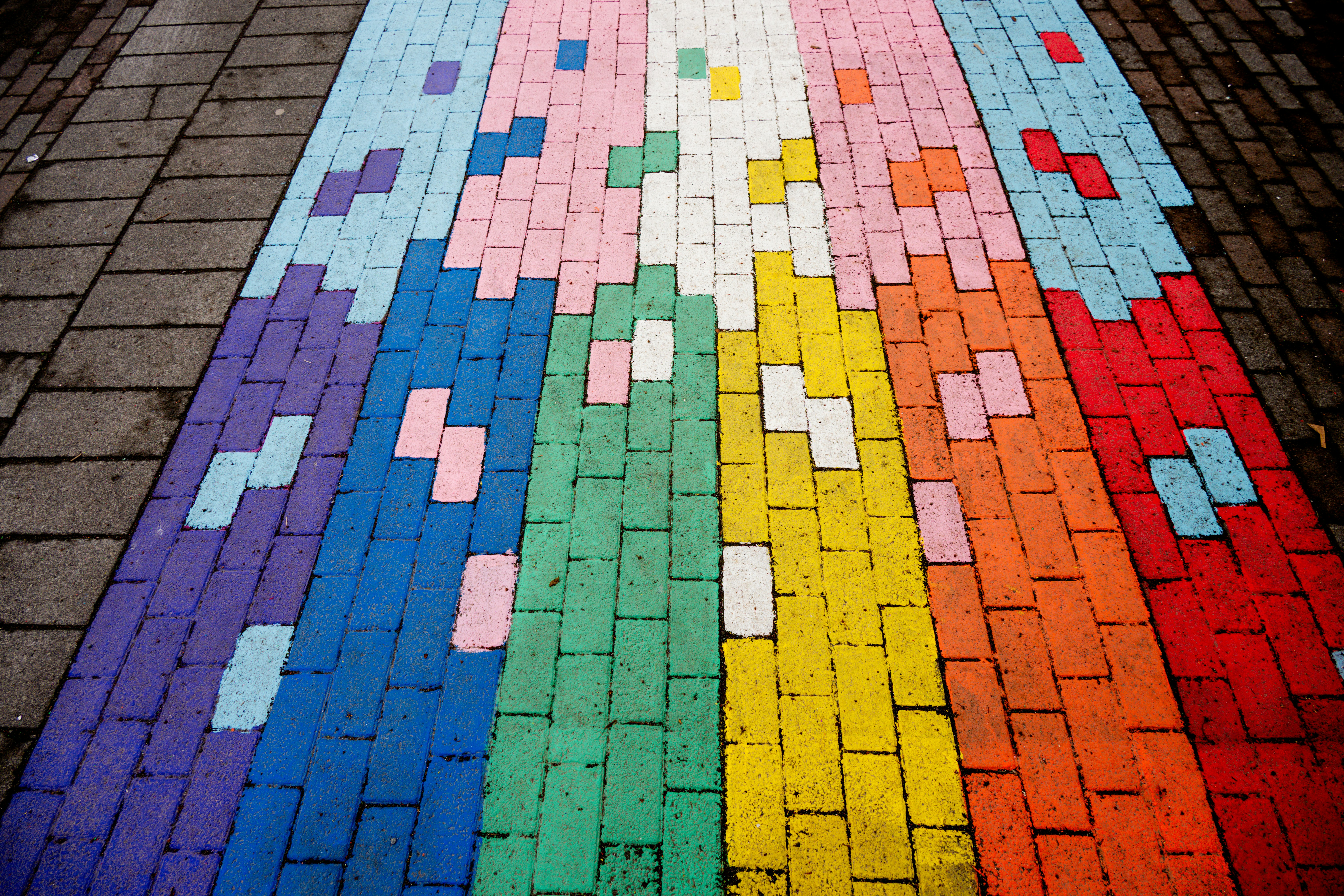 A Mosaic of Colorful Pathways