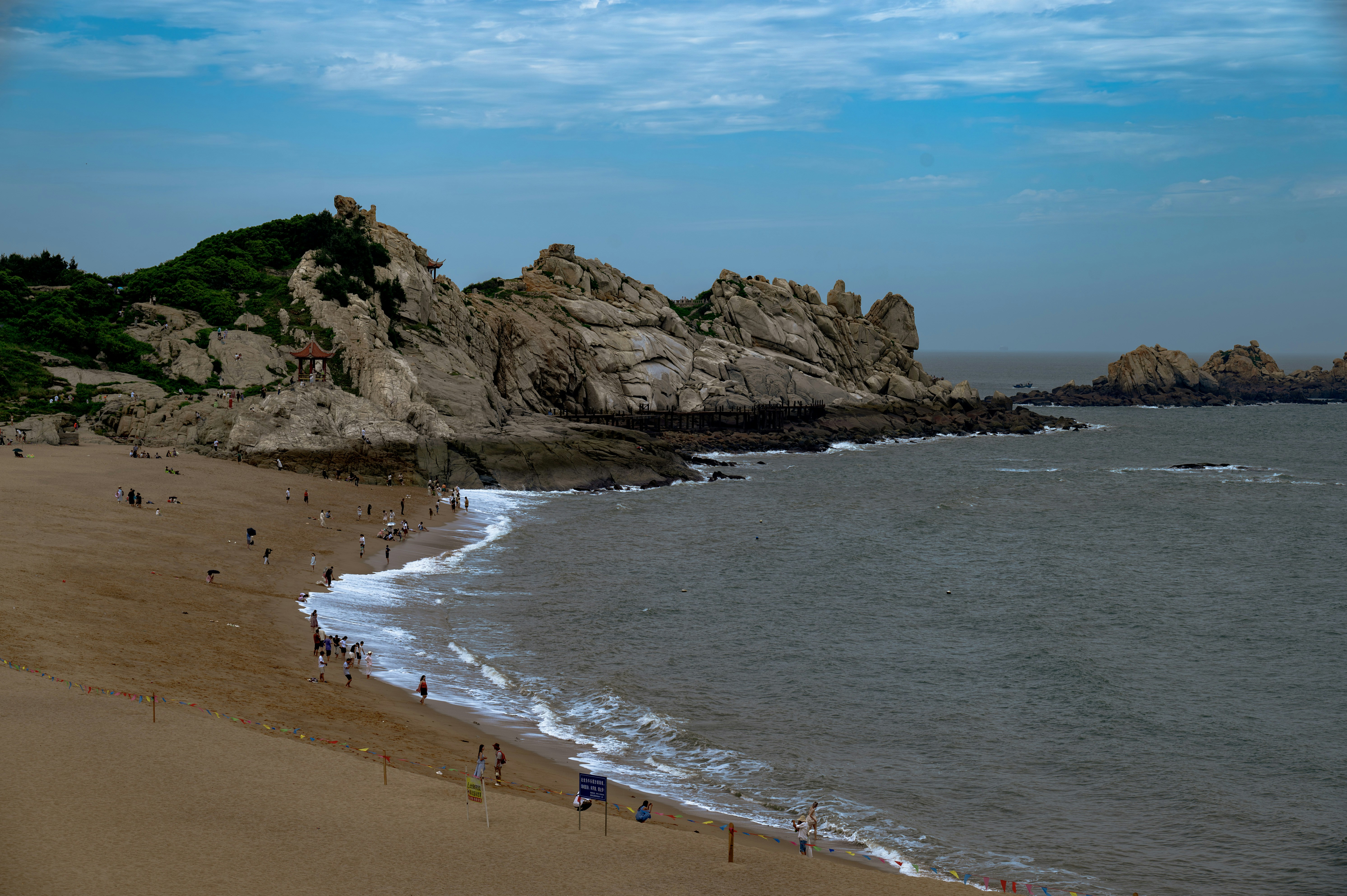 Serene Shores: The Dance of Land and Sea