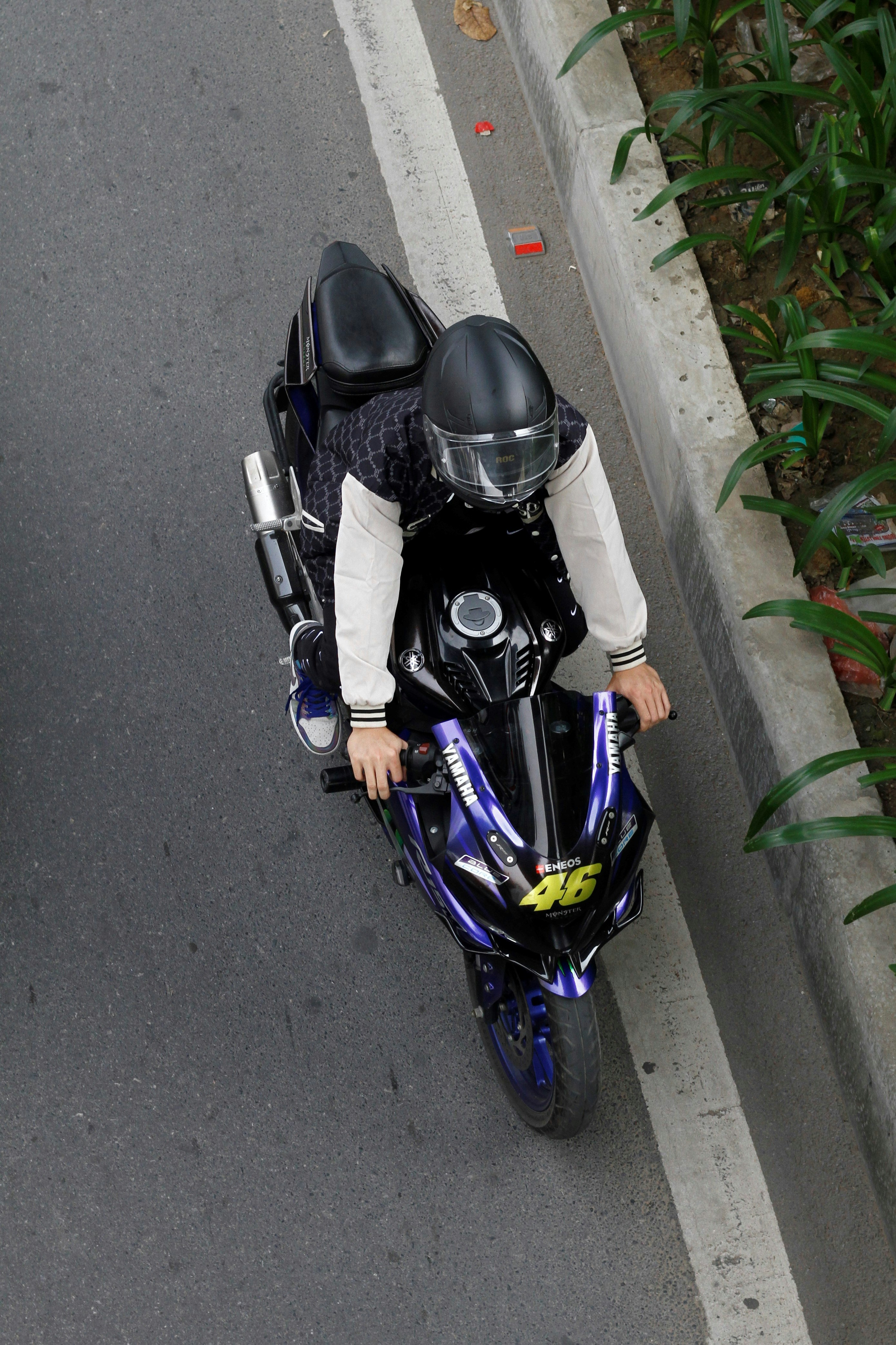 Motorbike in Hanoi, Vietnam