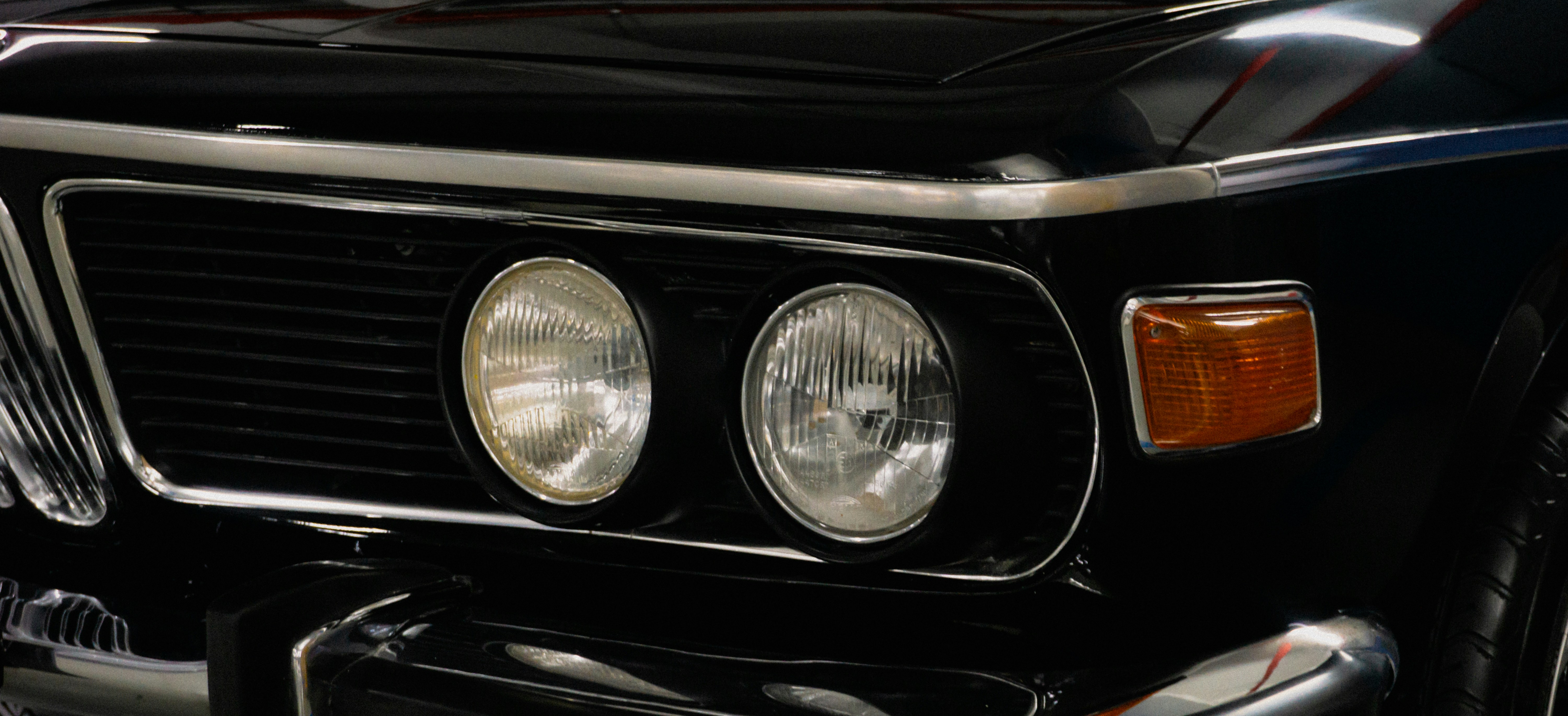 Elegance in Motion: The Classic Car's Gaze