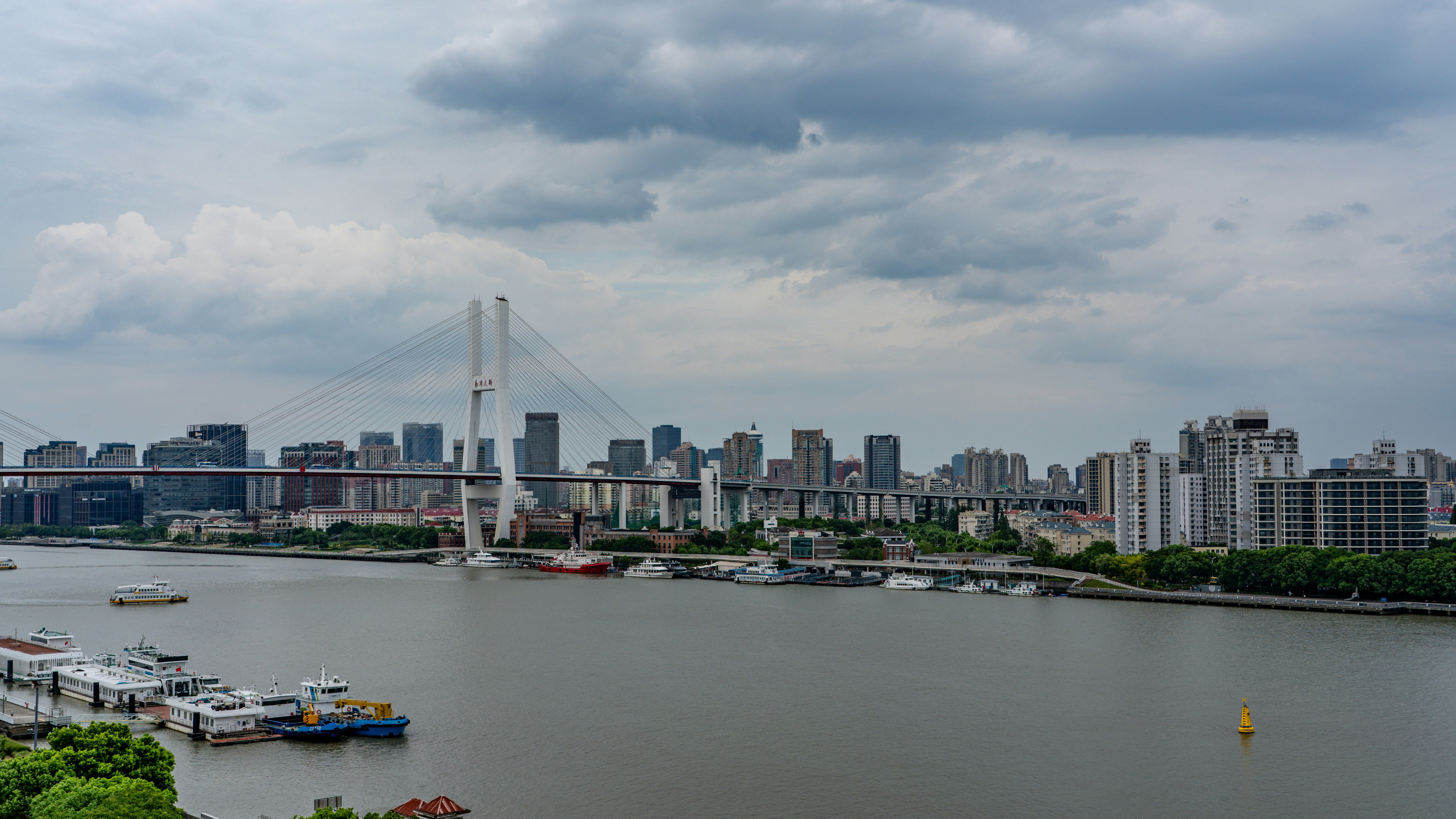Urban Harmony: A River's Embrace