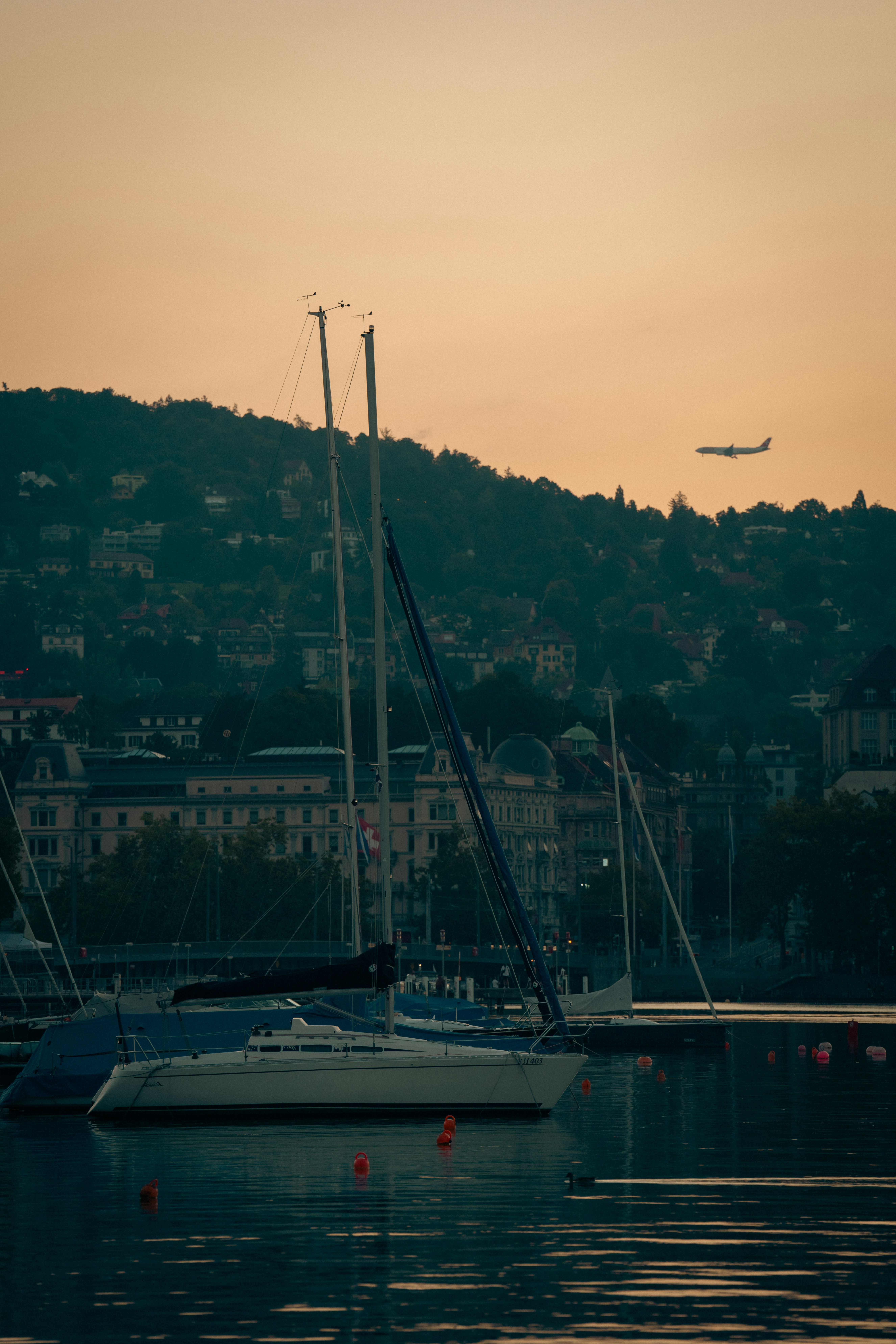 Harbor Serenity at Dusk