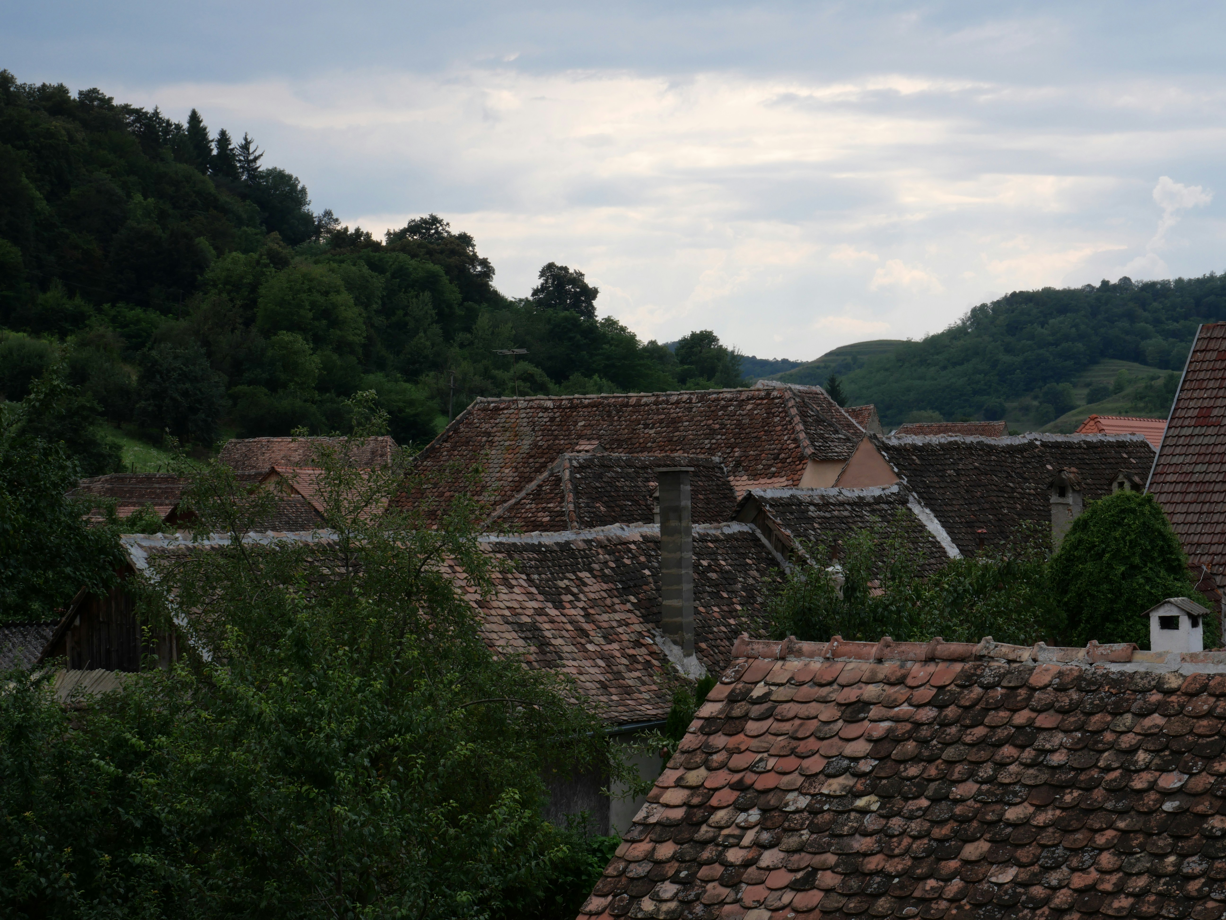 Whispers of History: The Roofscape of a Timeless Village