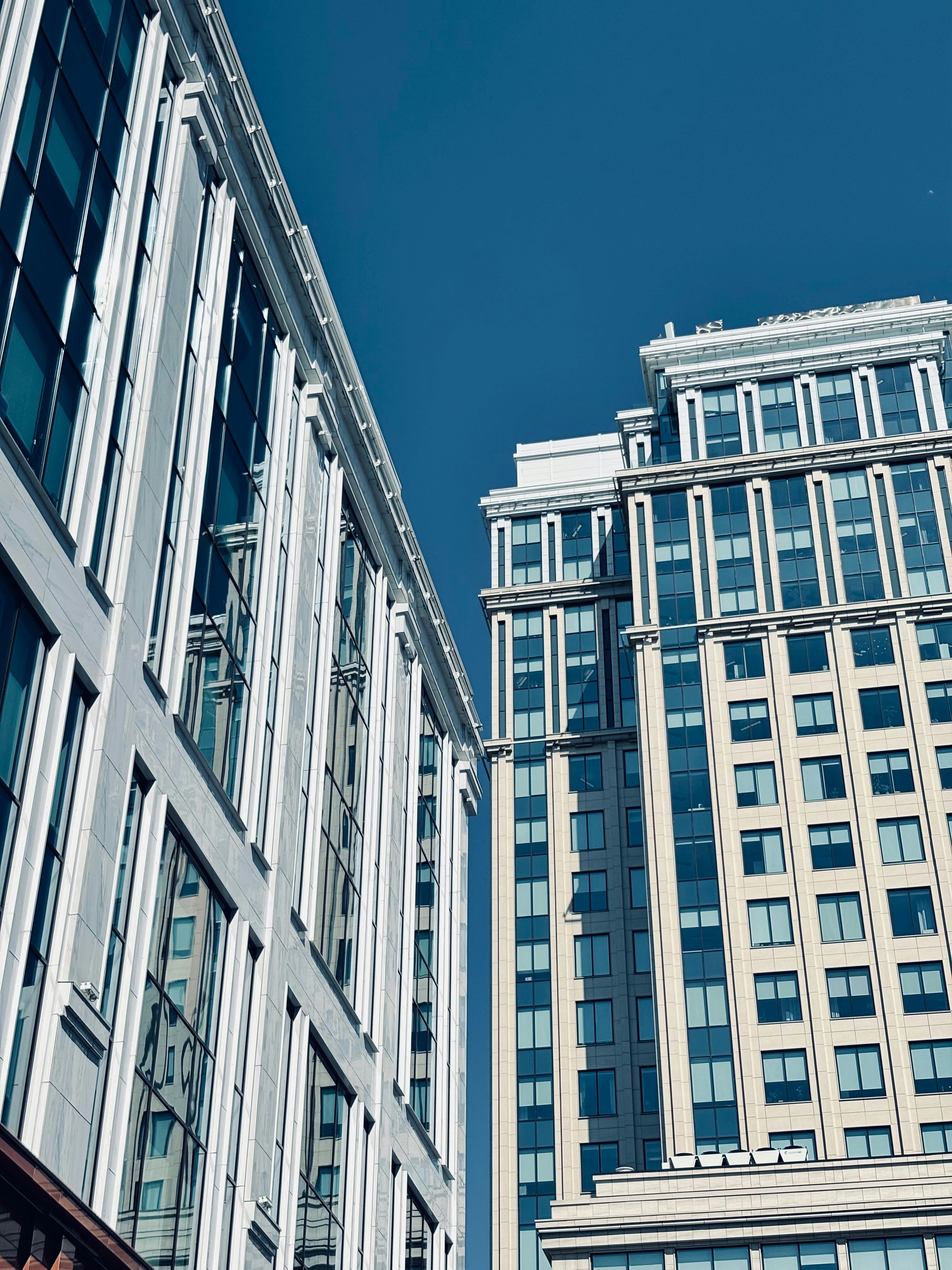 Urban Symmetry: A Dance of Glass and Steel