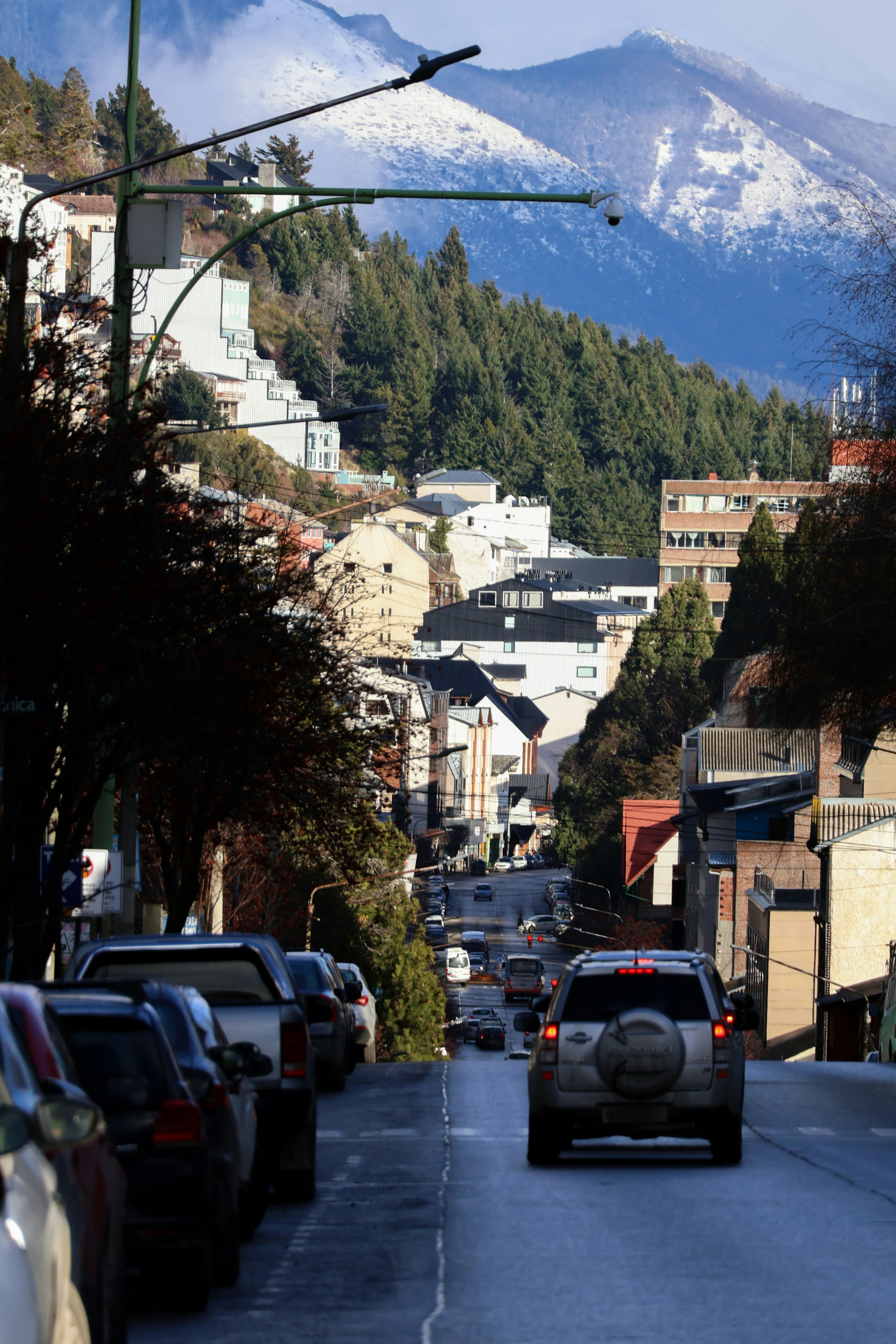 Urban Ascent: A Journey Through the Mountainous Streets