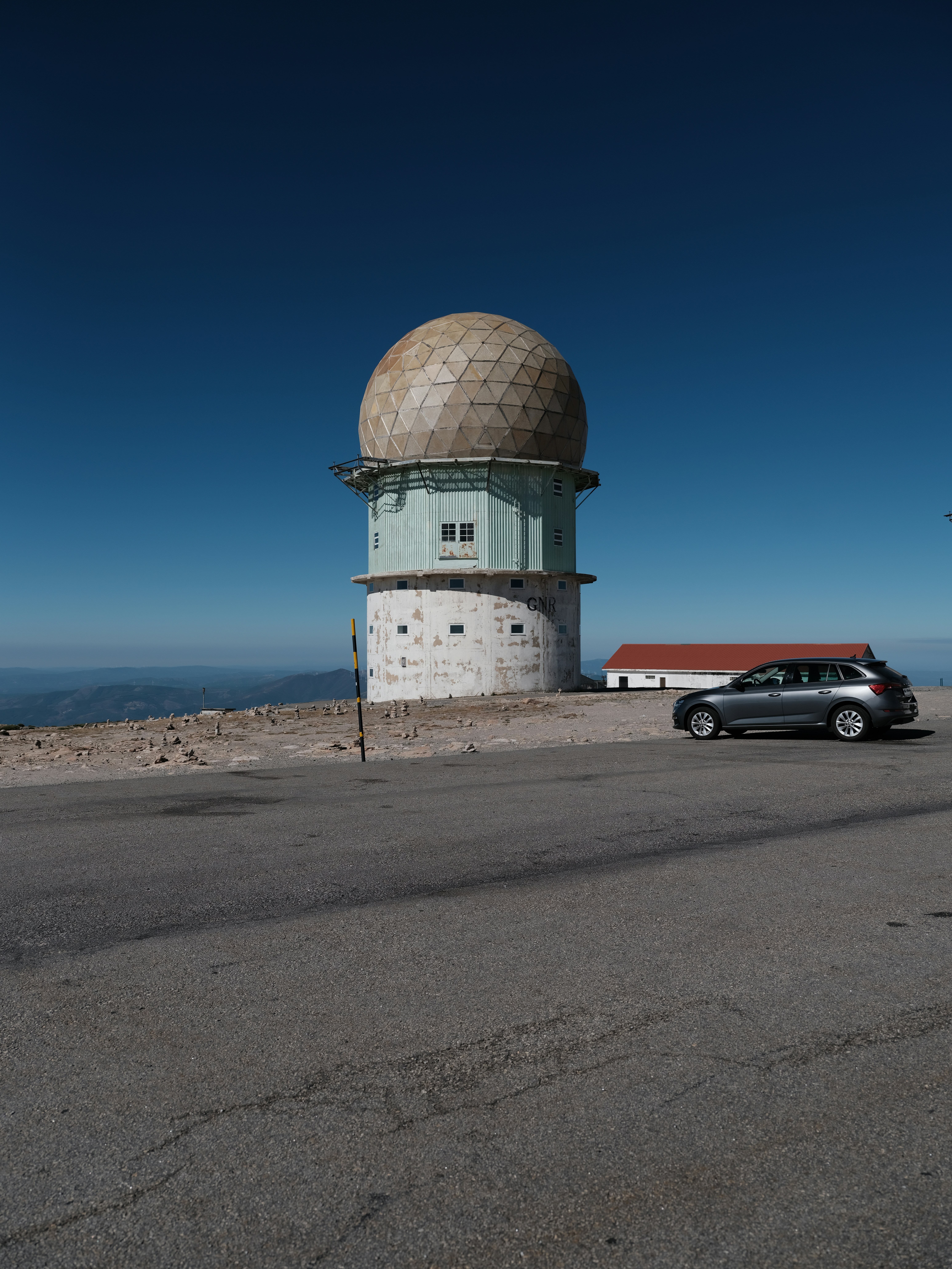 Sentinel of the Skies: A Radar Station's Solitary Watch