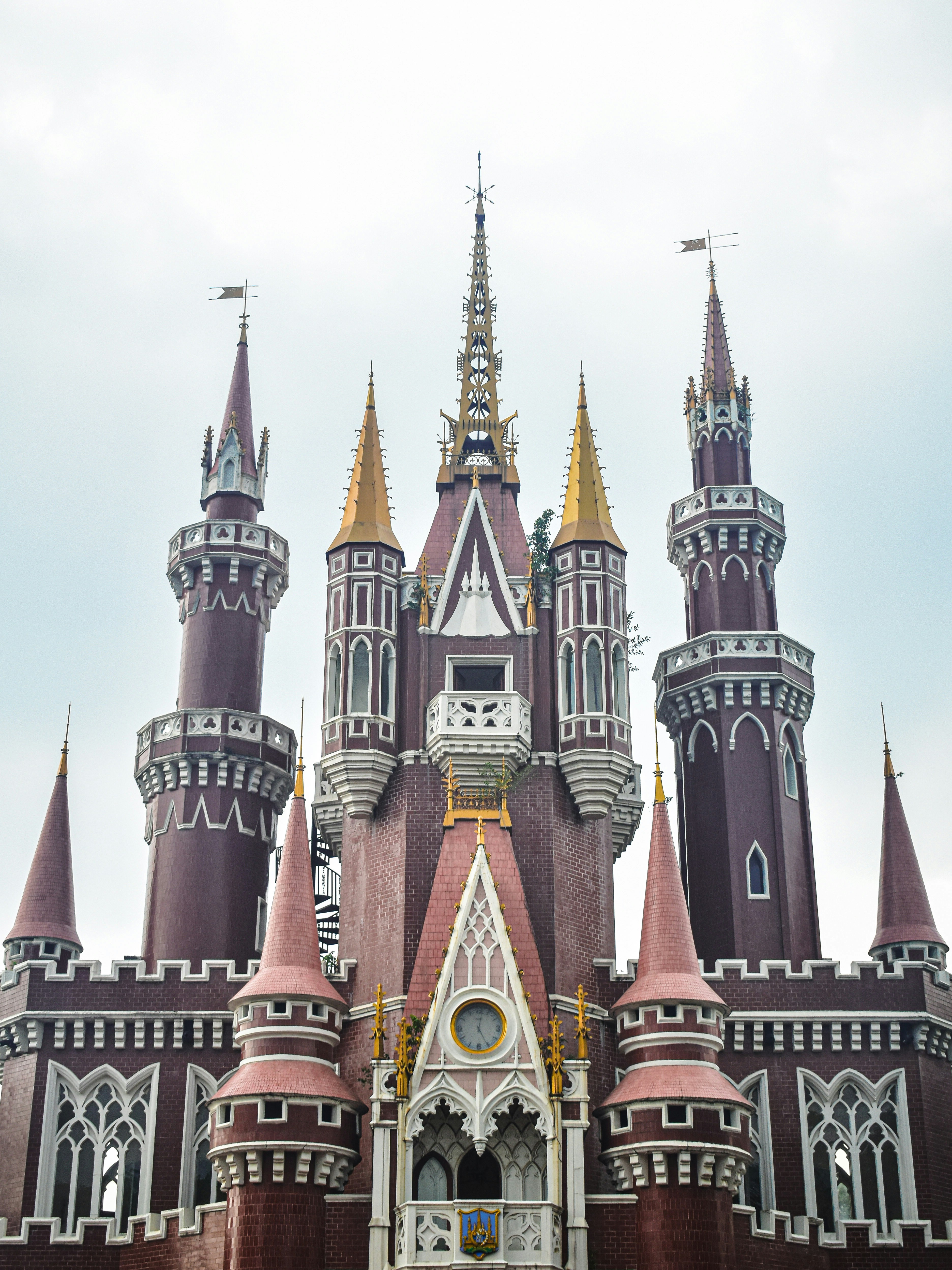 instana boneka taman mini indonesia indah | Majestic castle with multiple spires and towers