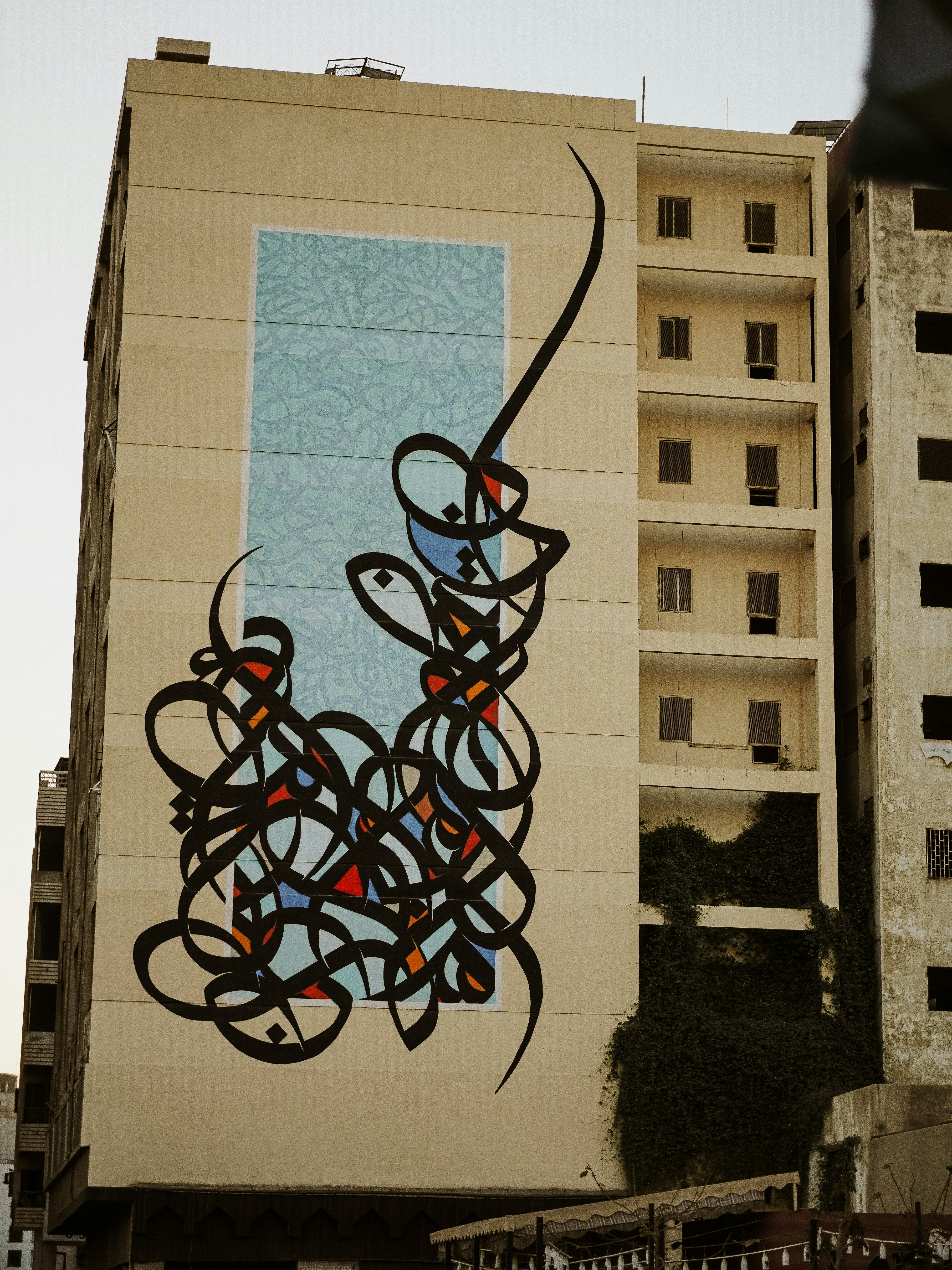 Urban Whimsy: The Dance of Lines and Color