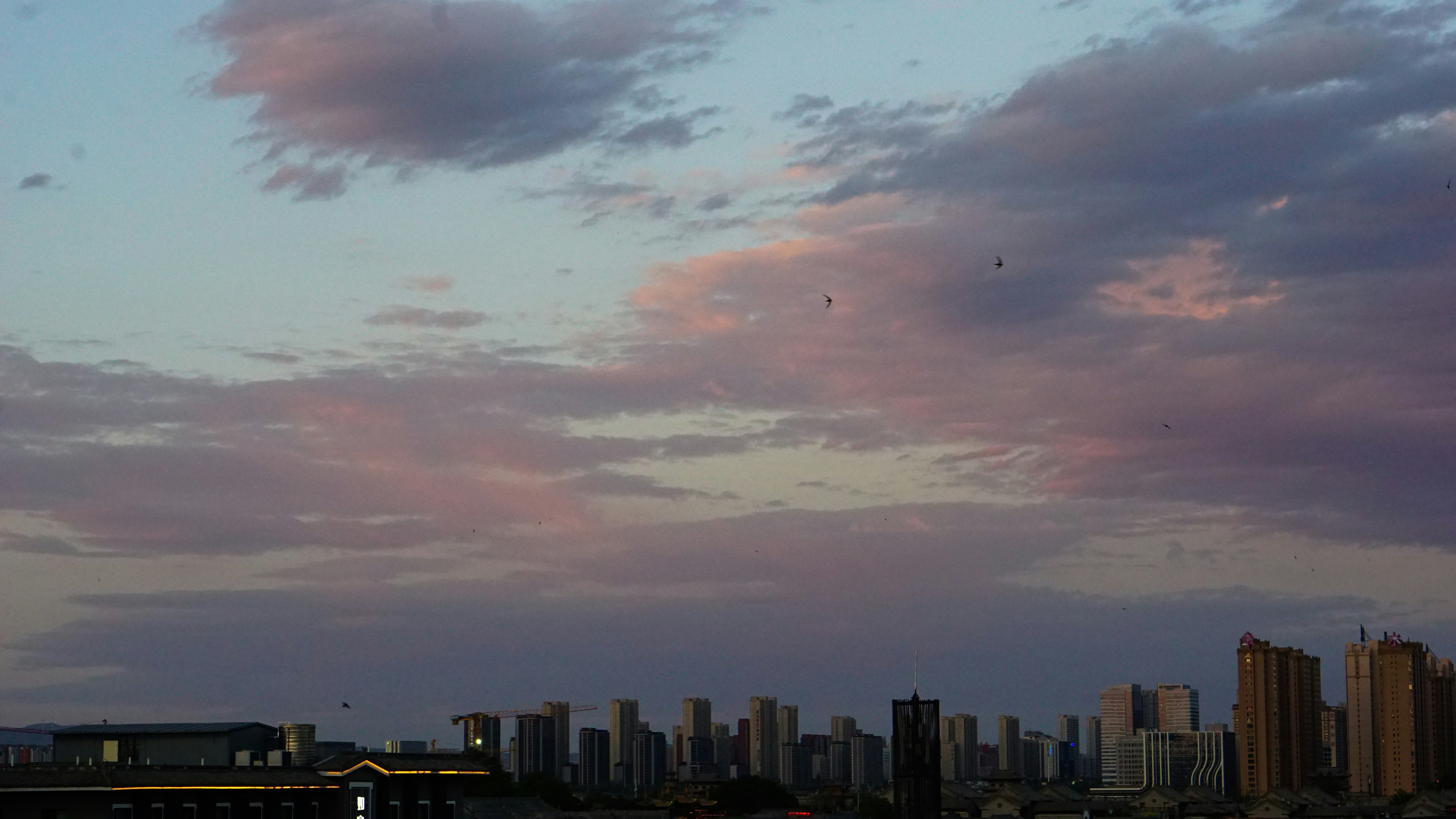 Urban Twilight: A Symphony of Shadows and Light