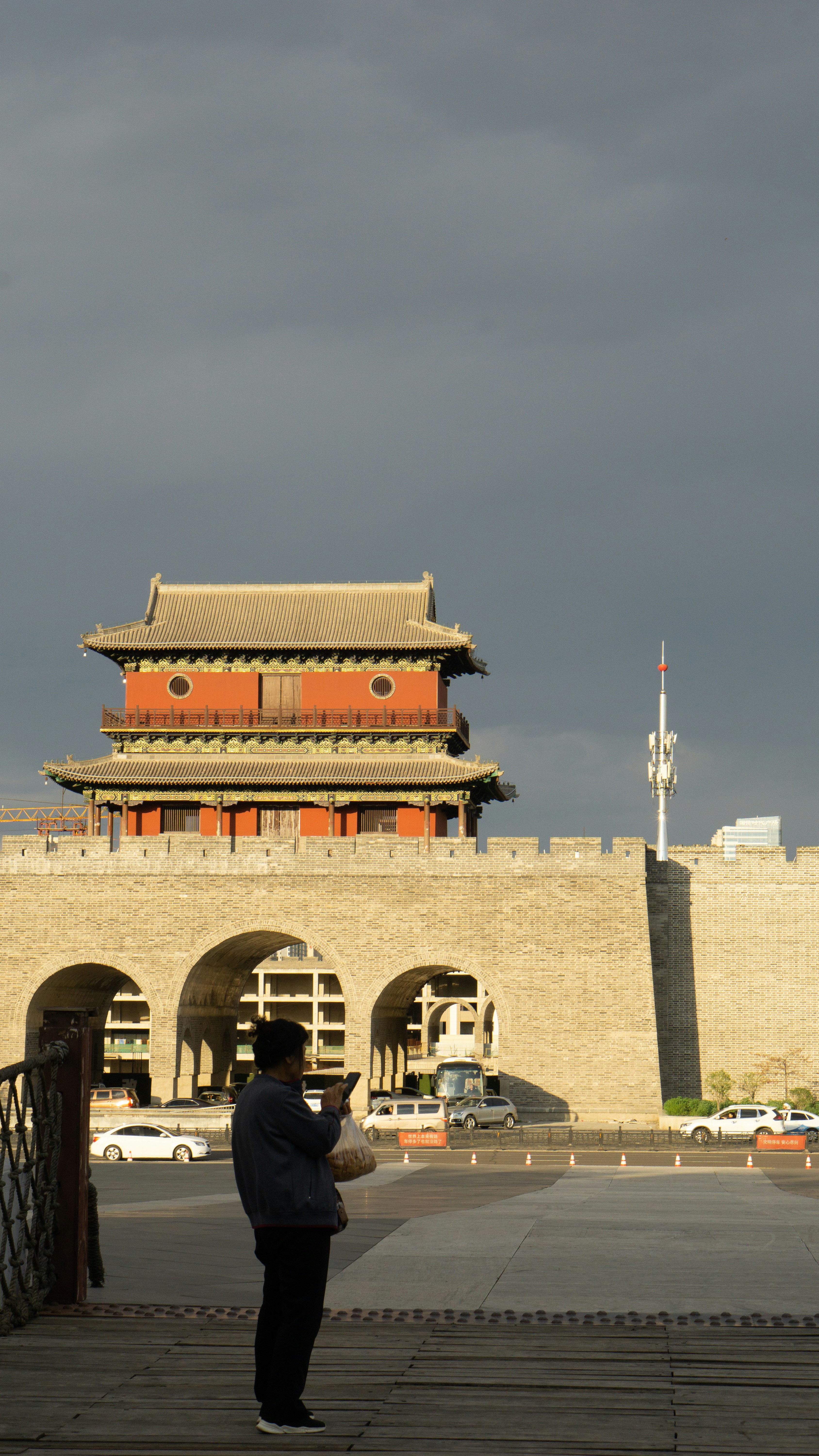 Echoes of History: Modern Life Meets Ancient Architecture