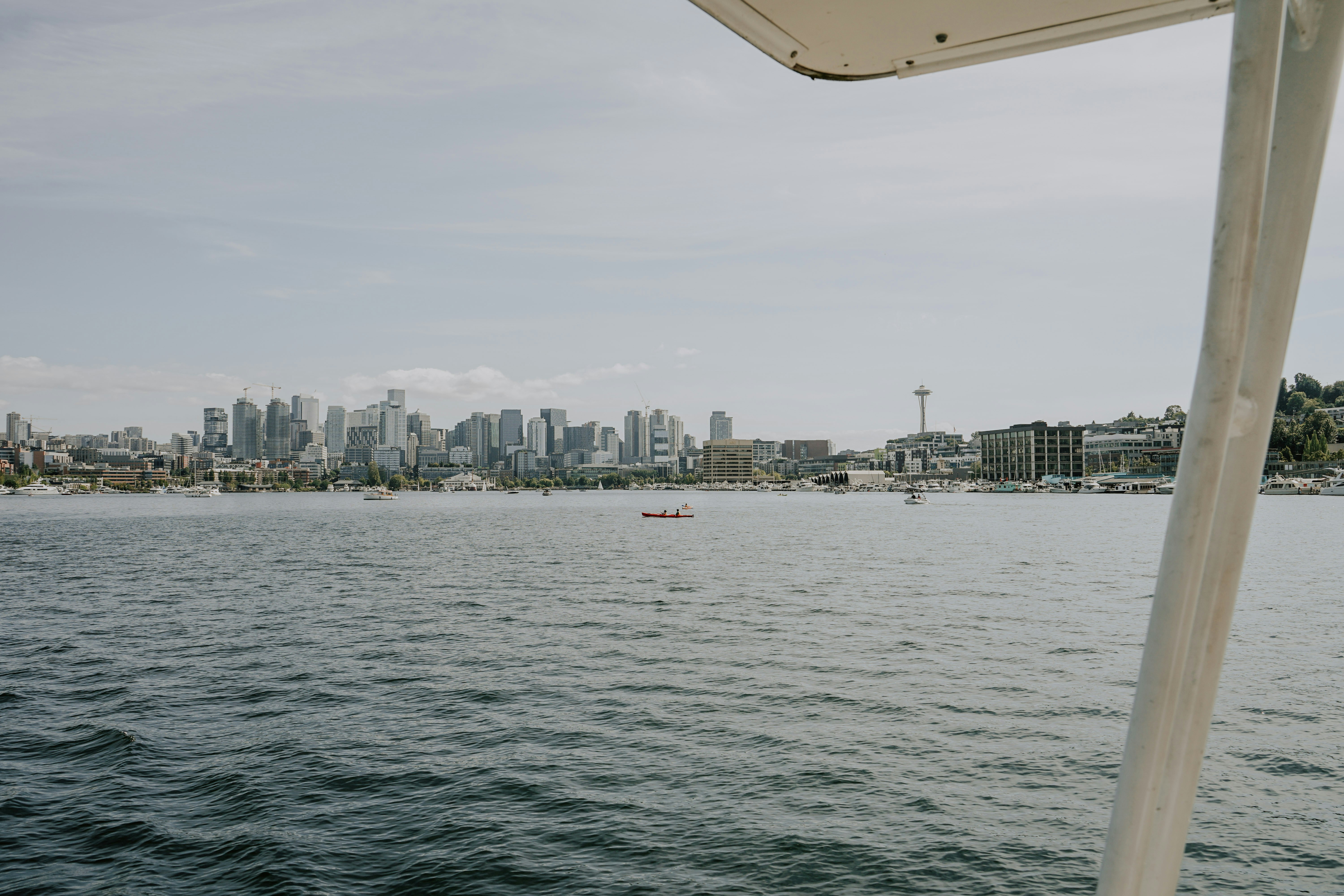 Urban Reflections: A Glimpse of Seattle's Skyline