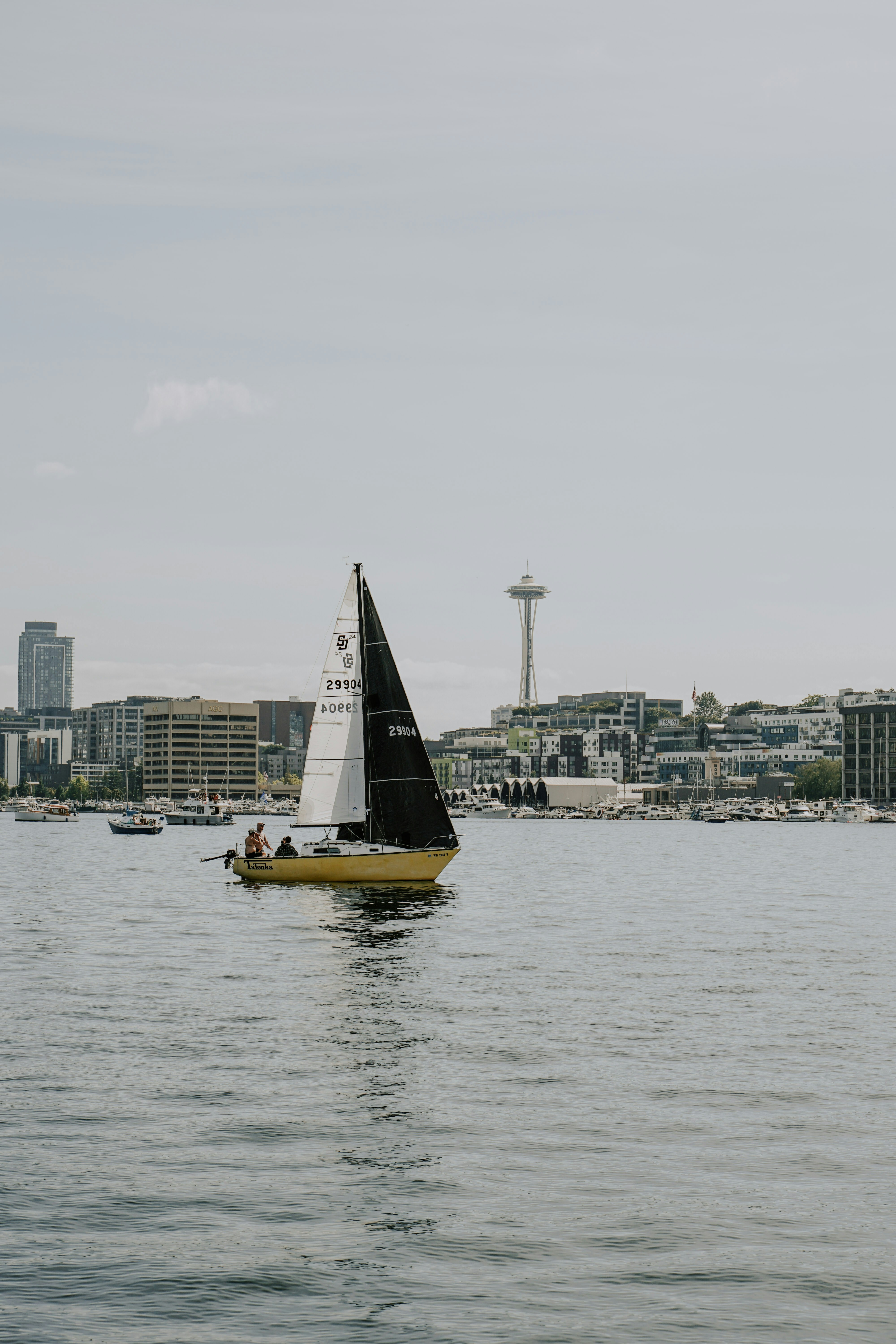 Sailing Through Urban Reflections