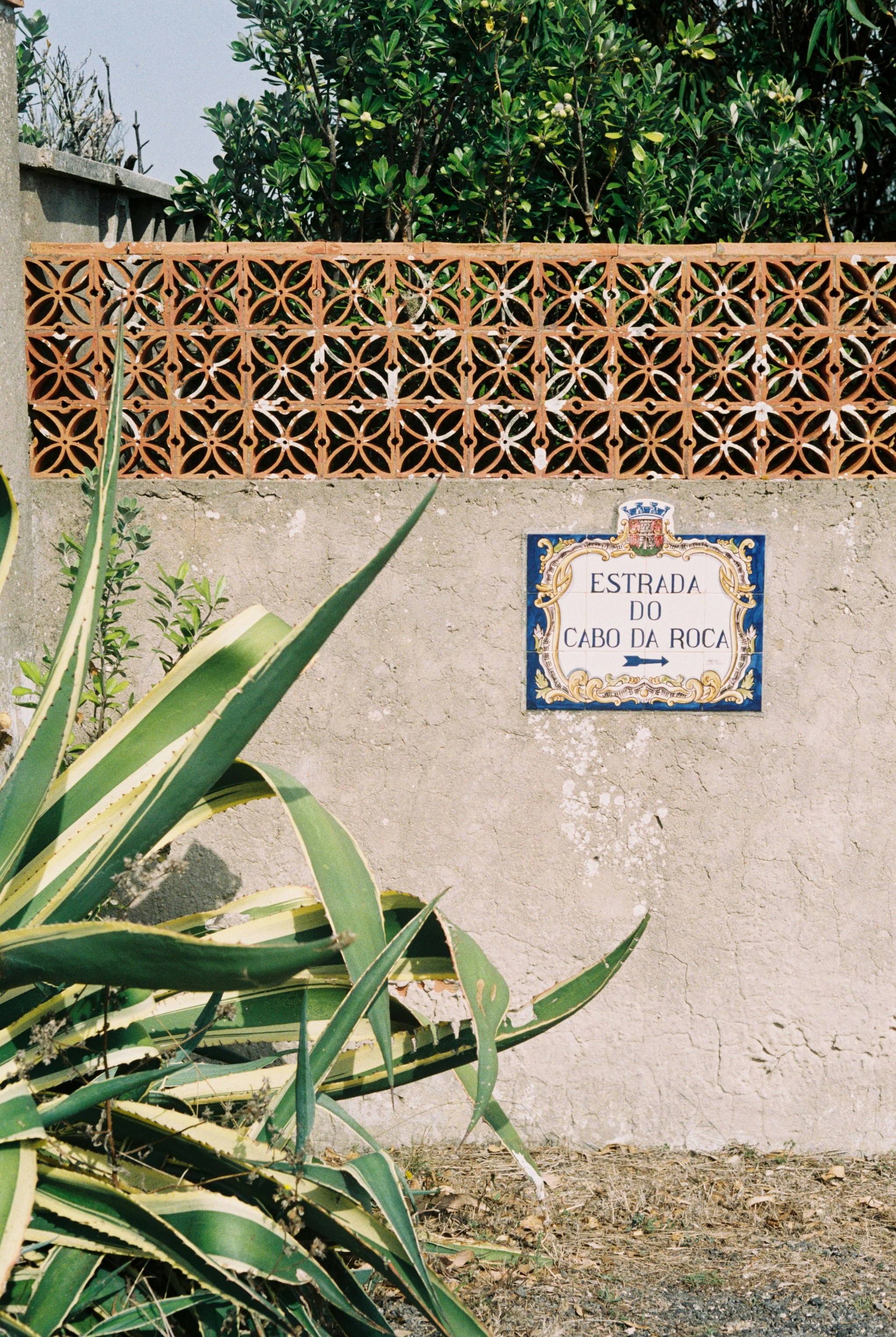 Street sign for estrada do cabo da roca photo – Free Travel Image on ...