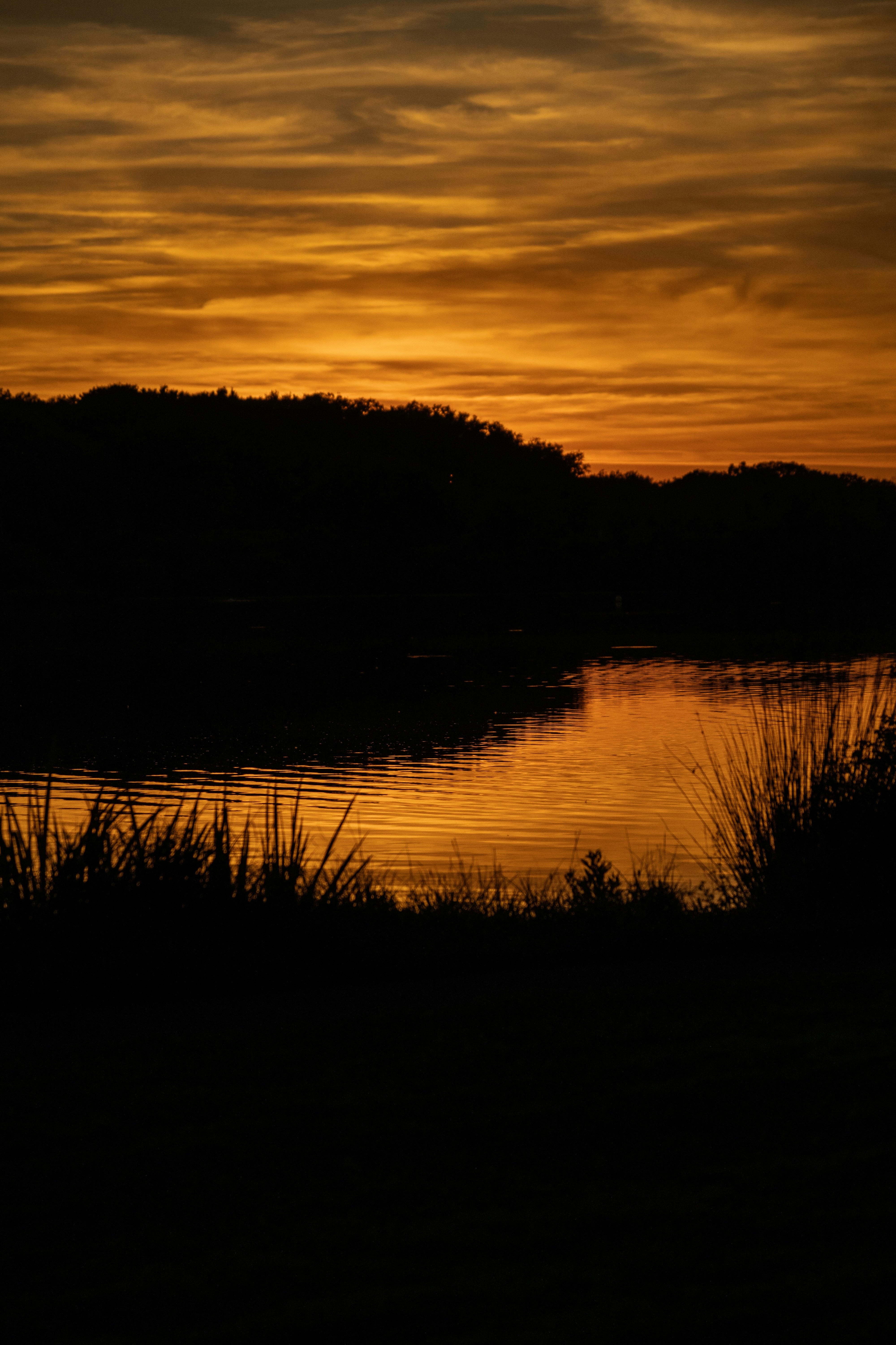 Twilight's Embrace Over Still Waters