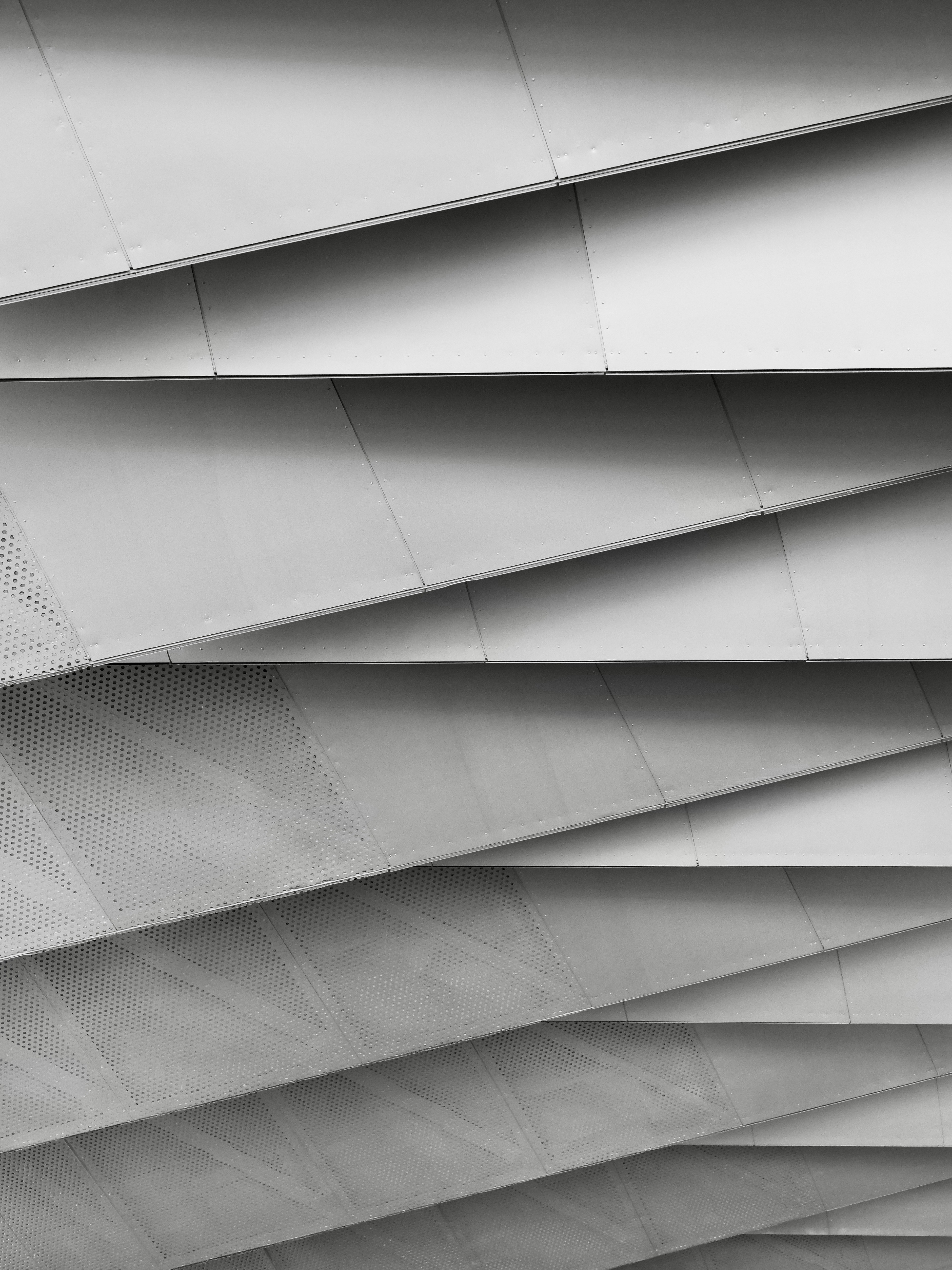 Pattern on the ceiling of a building