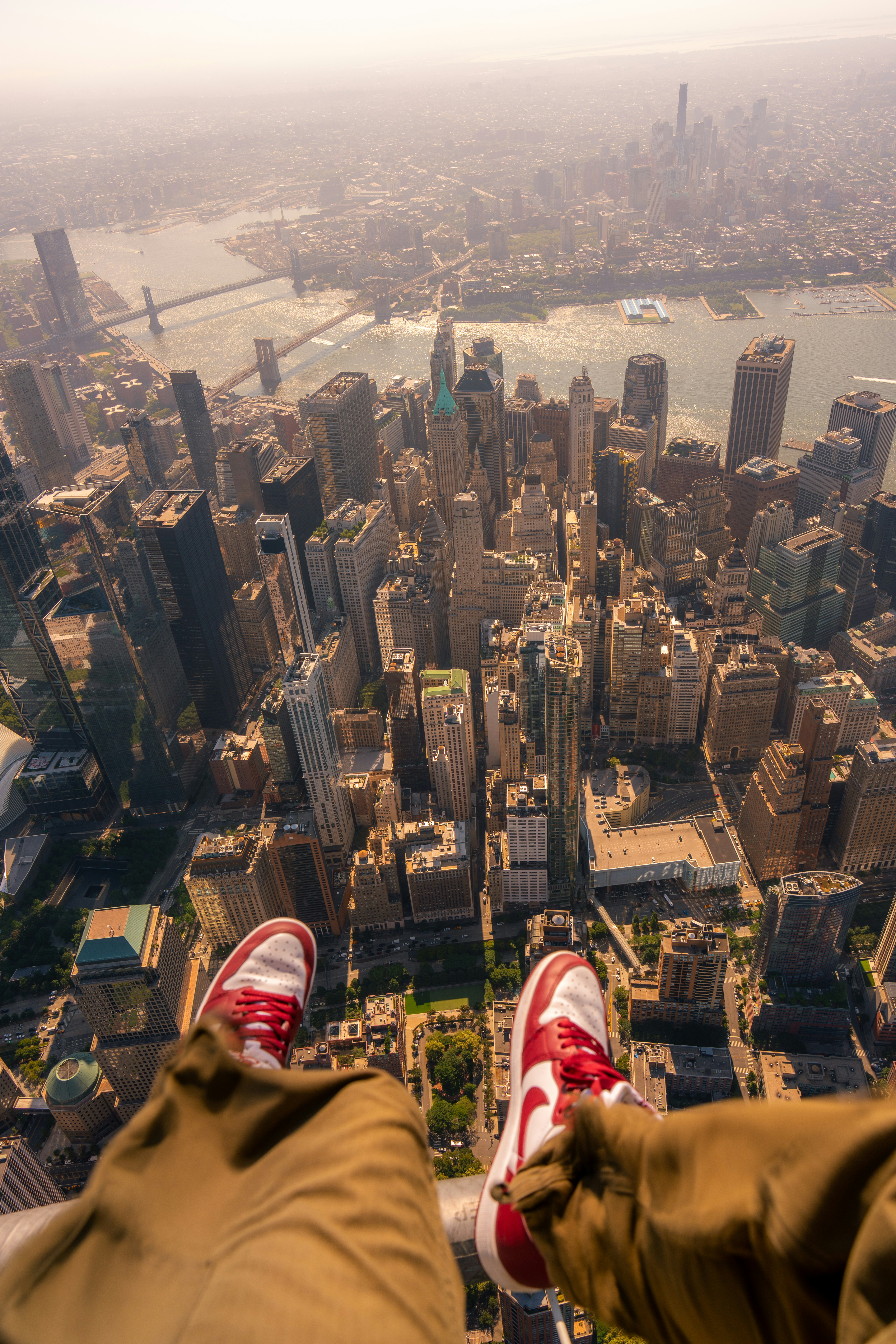 Urban Heights: A Skyward Perspective