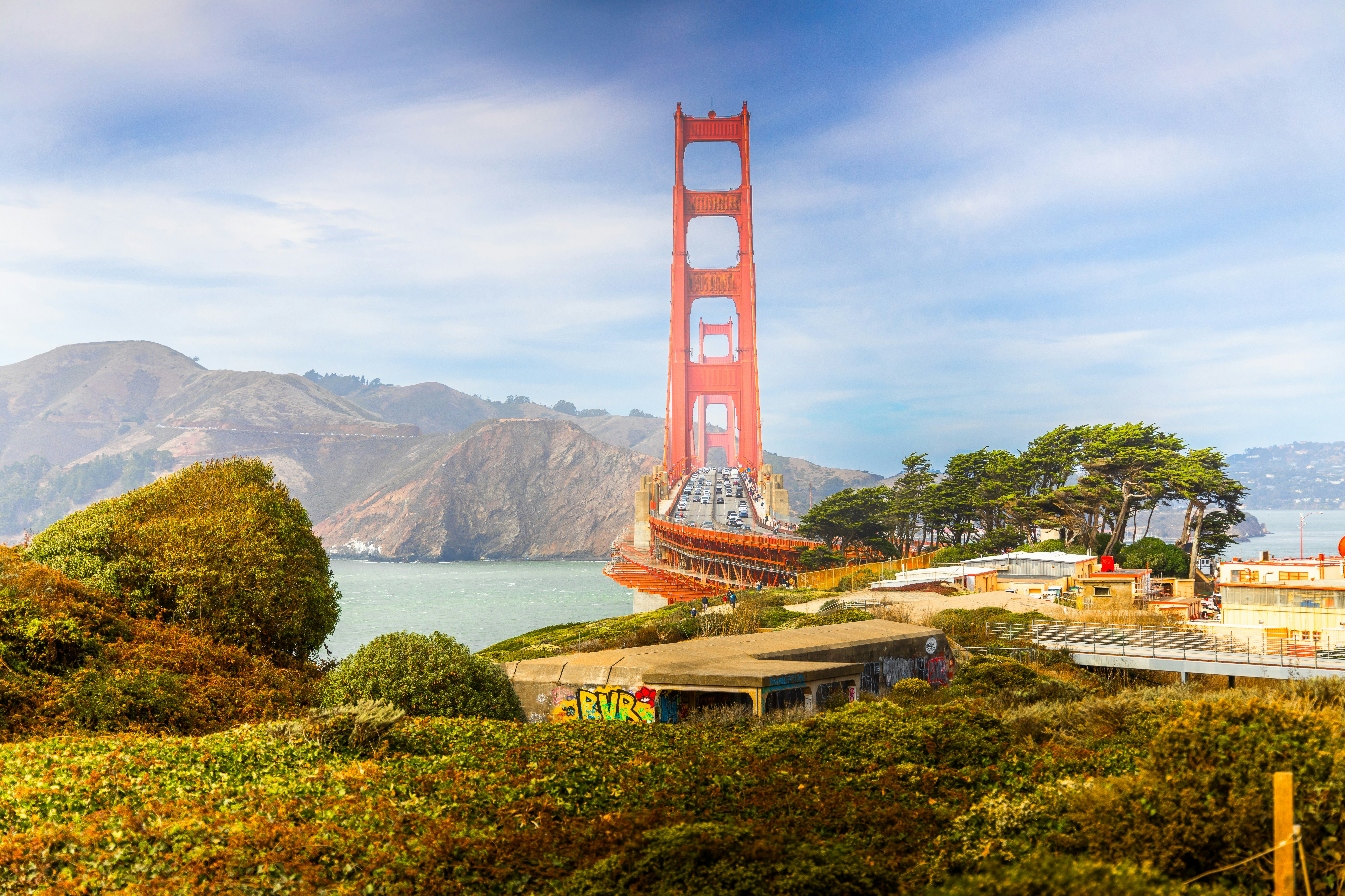 Golden Portal: The Bridge Between Sea and Sky