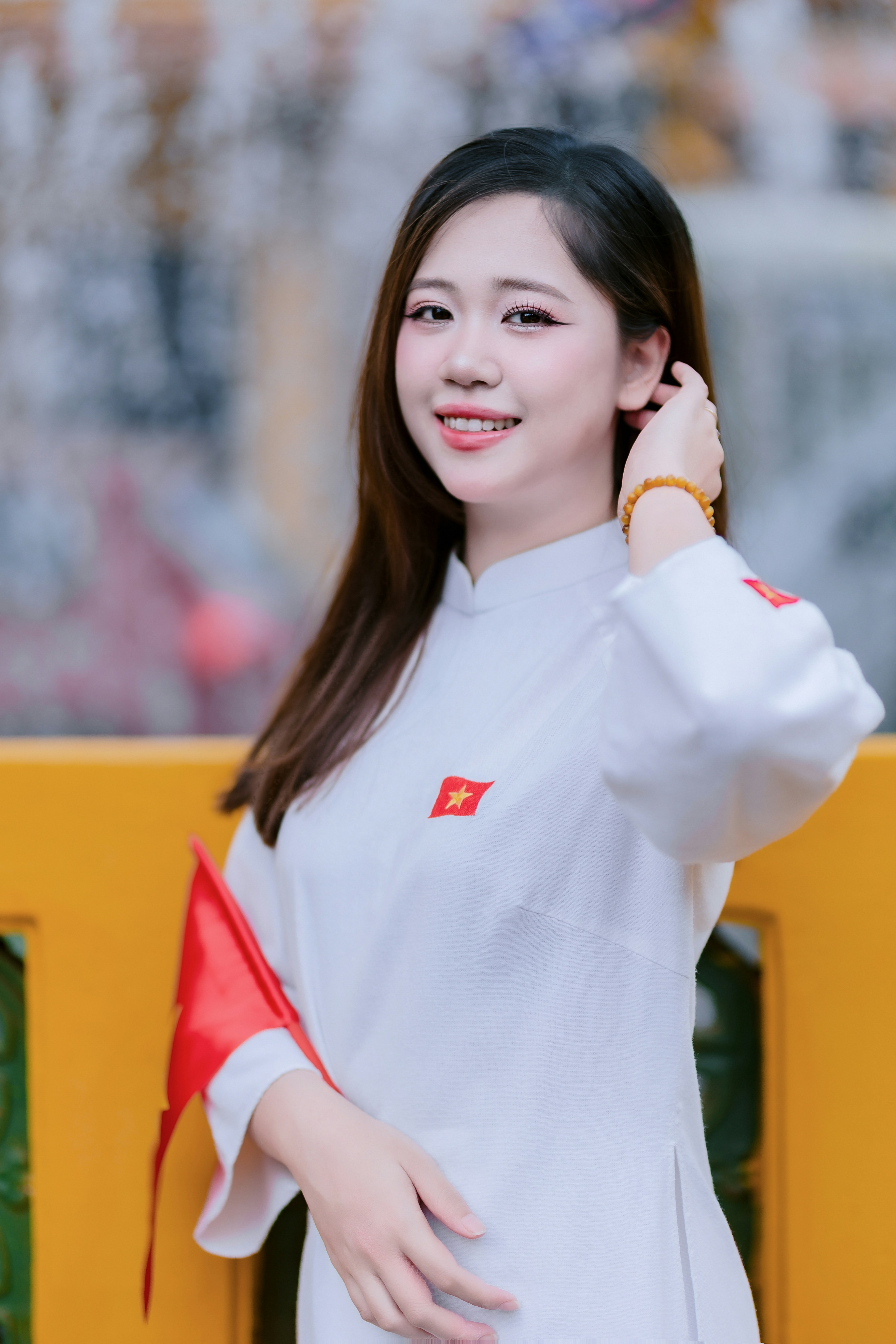 Elegance in Tradition: A Portrait of Cultural Pride