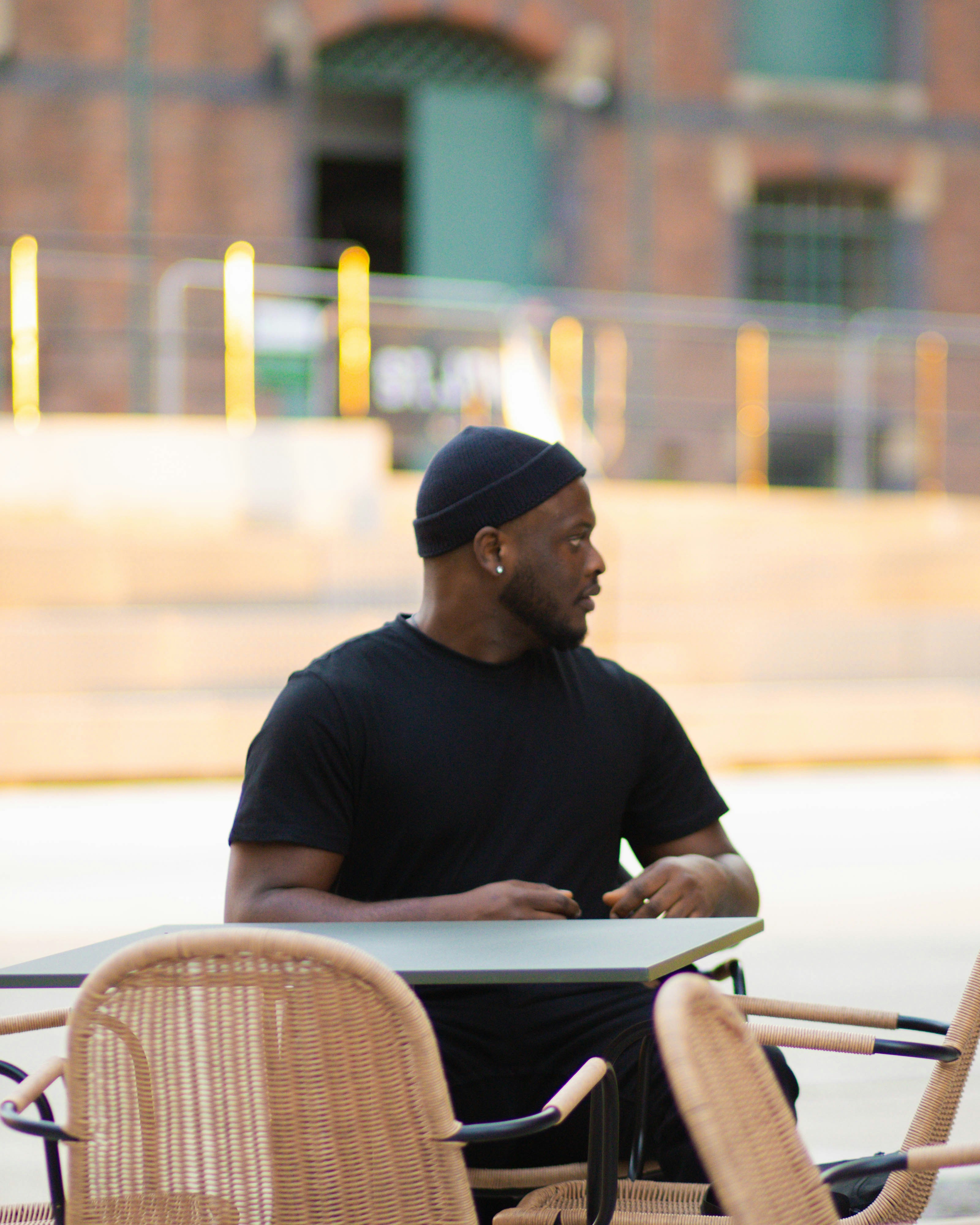 Urban Reflection: A Moment of Contemplation
