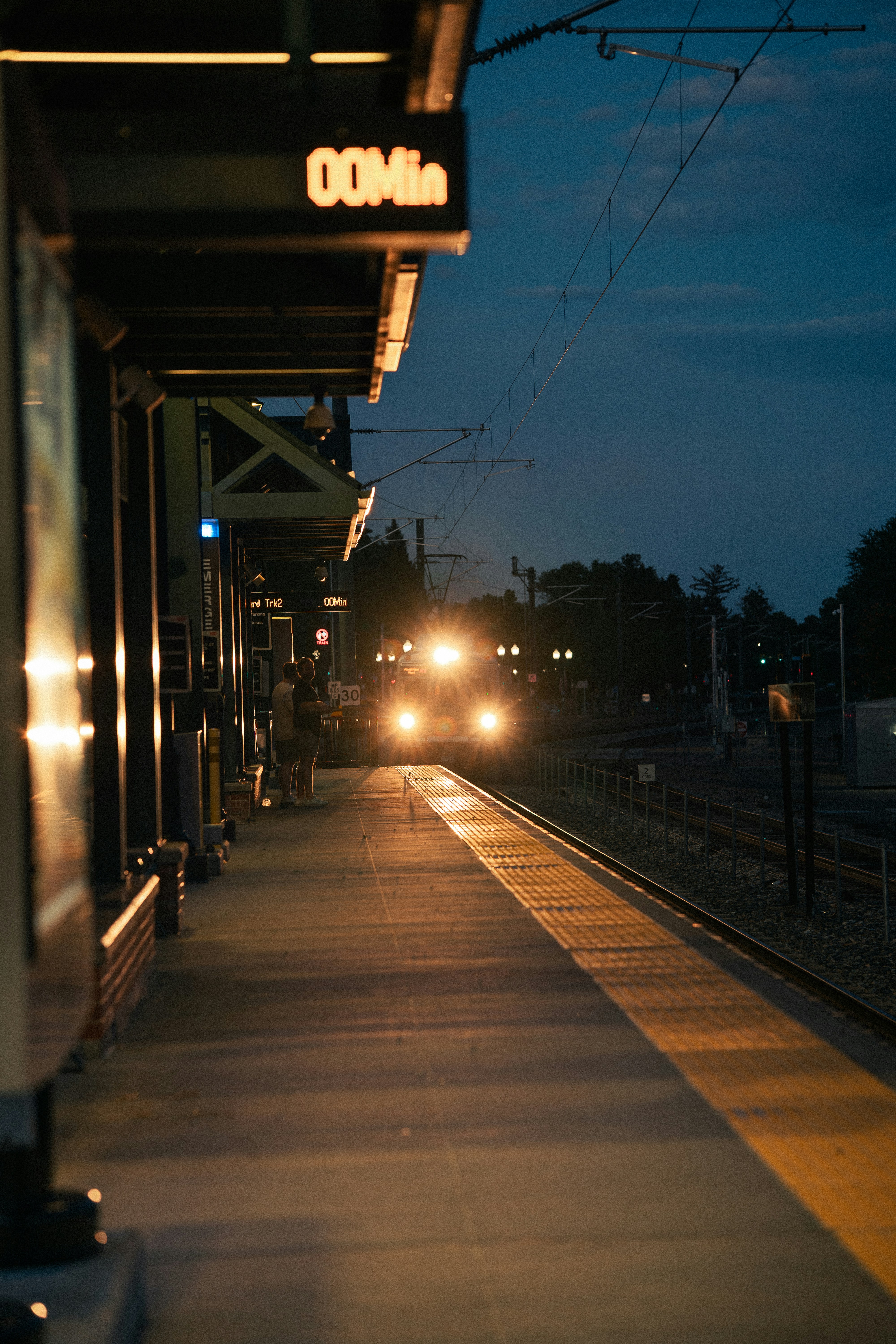 Awaiting the Arrival: A Night at the Station