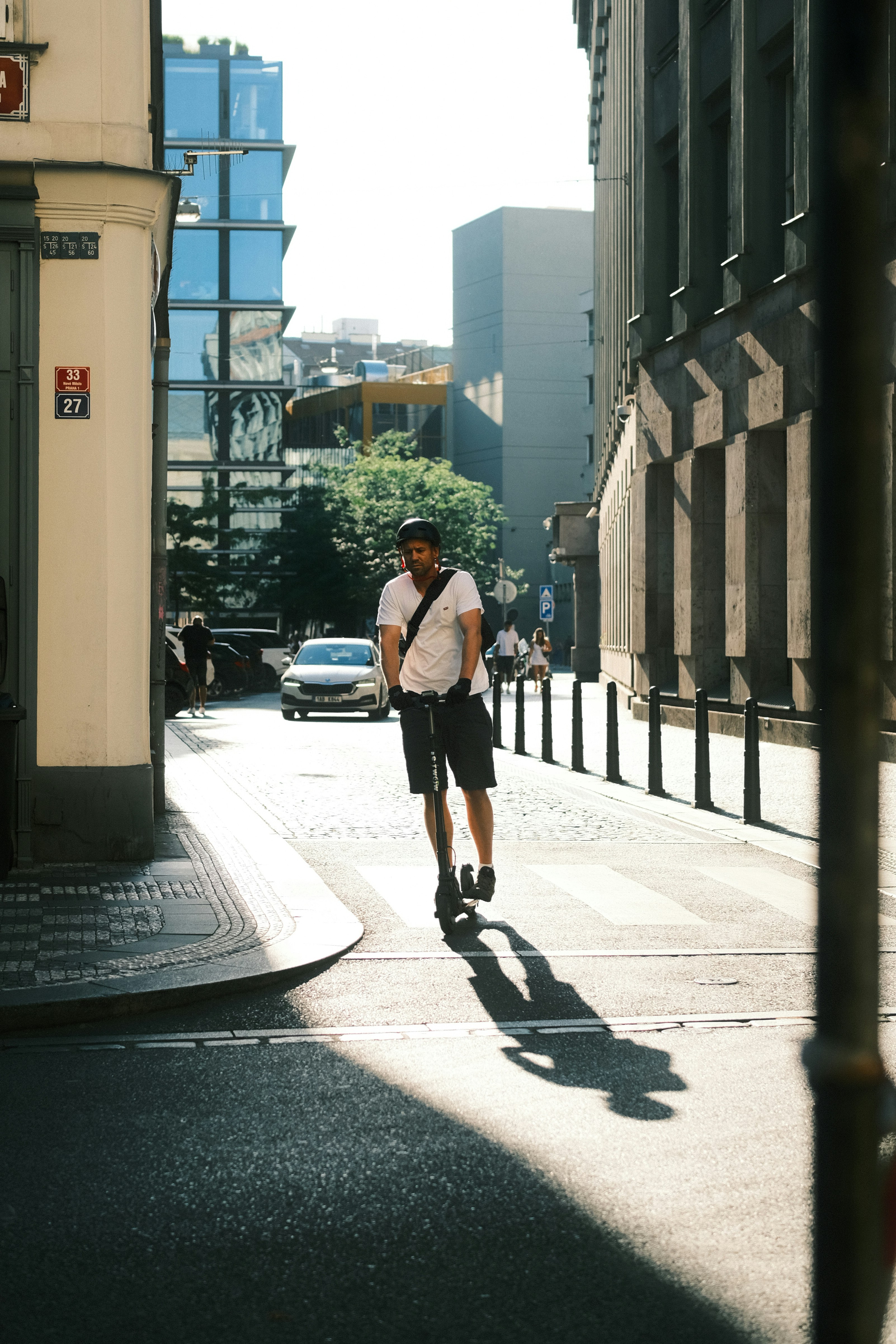Urban Glide: A Modern Commuter's Journey