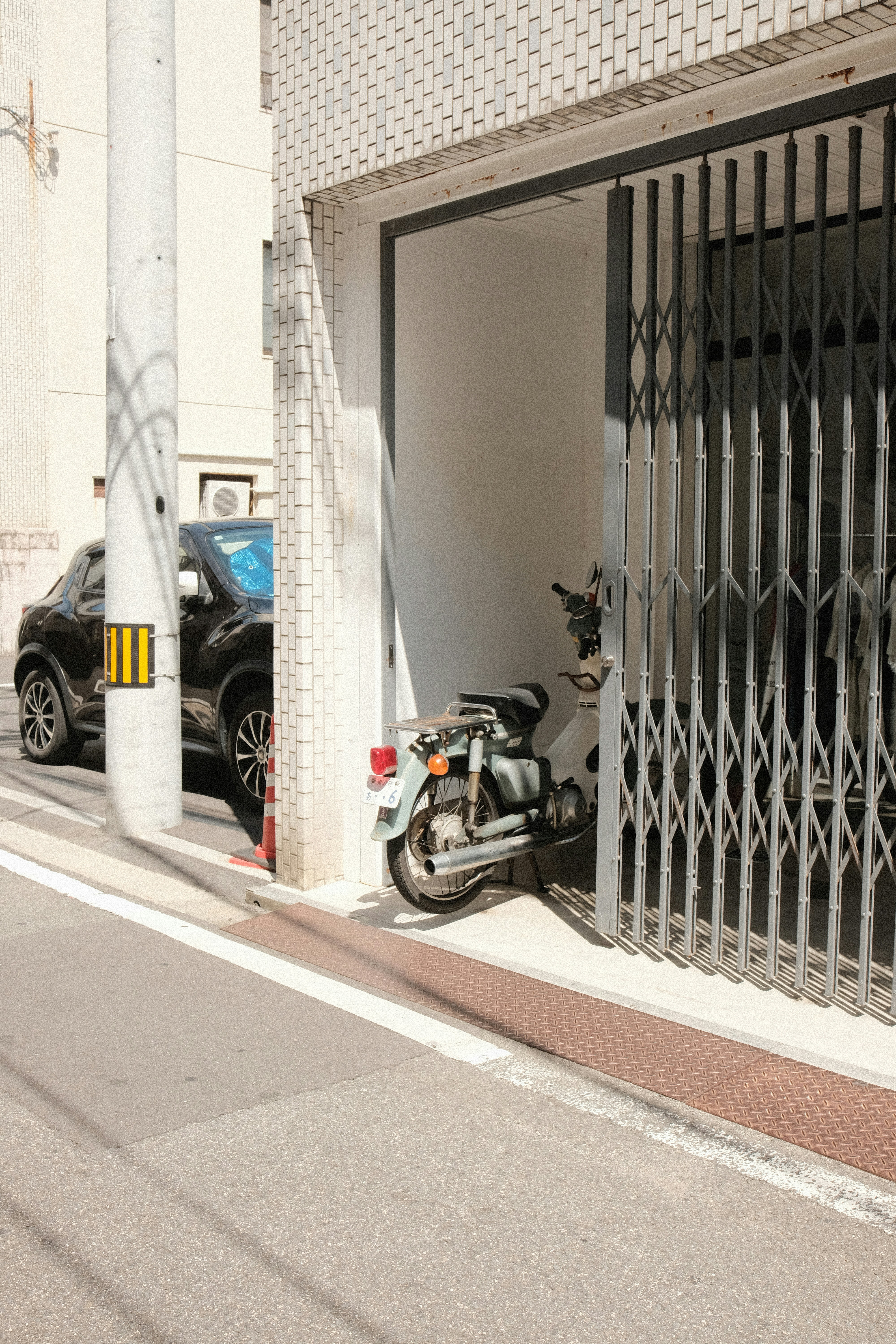 Urban Hideaway: A Motorcycle's Solitude