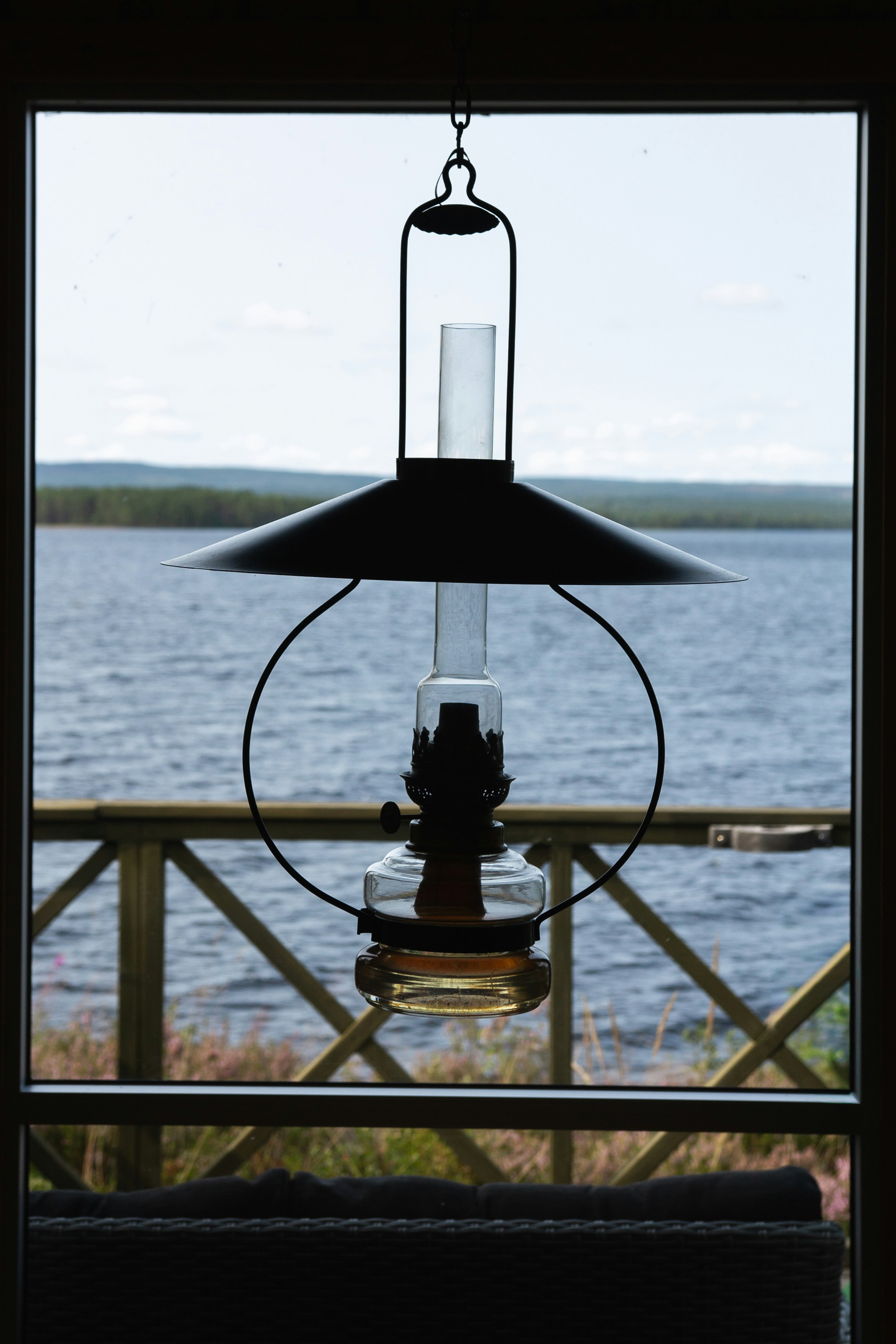 Illuminated Heritage: A Lantern's Tale by the Water