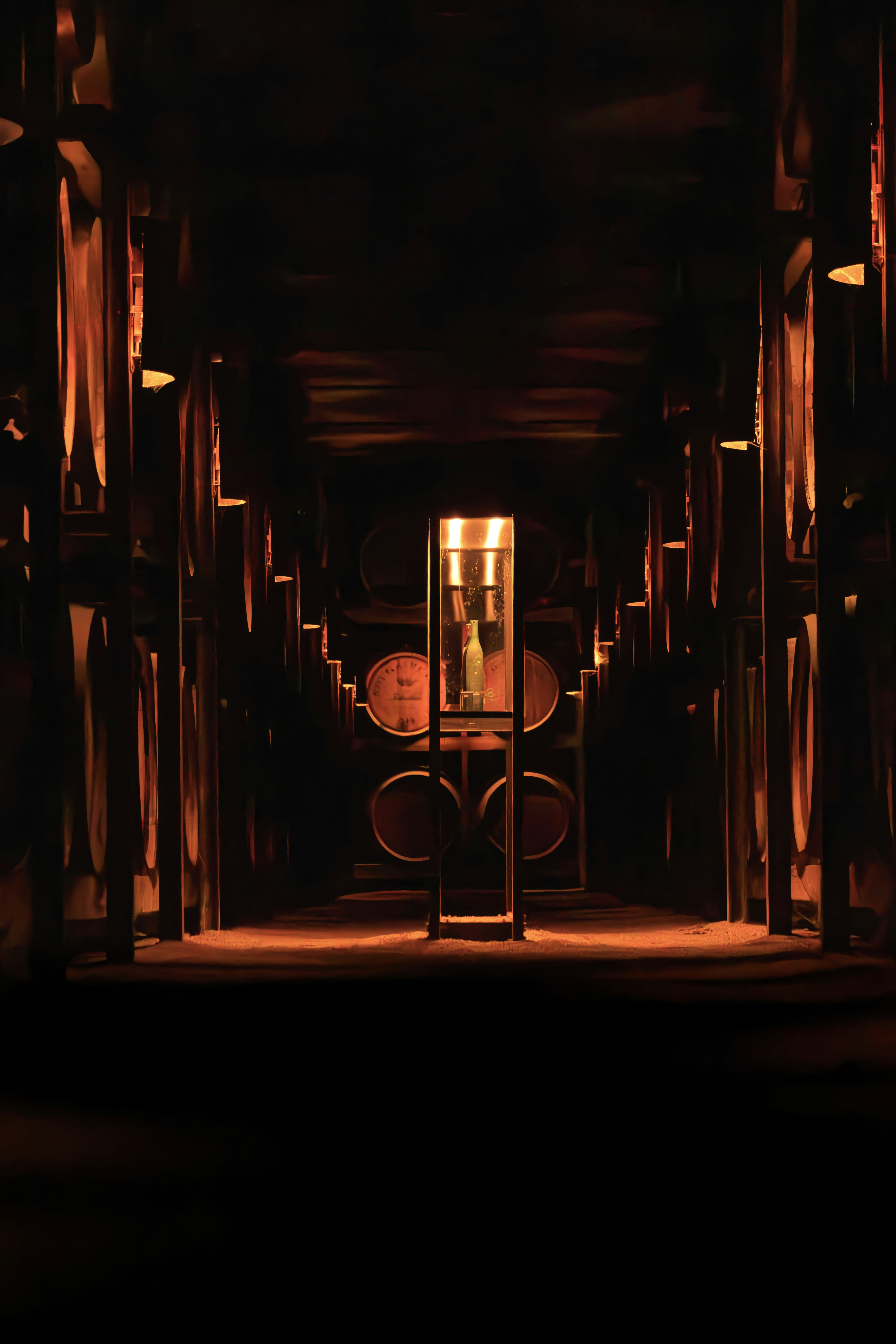 Illuminated Spirits: A Journey Through the Barrel Room