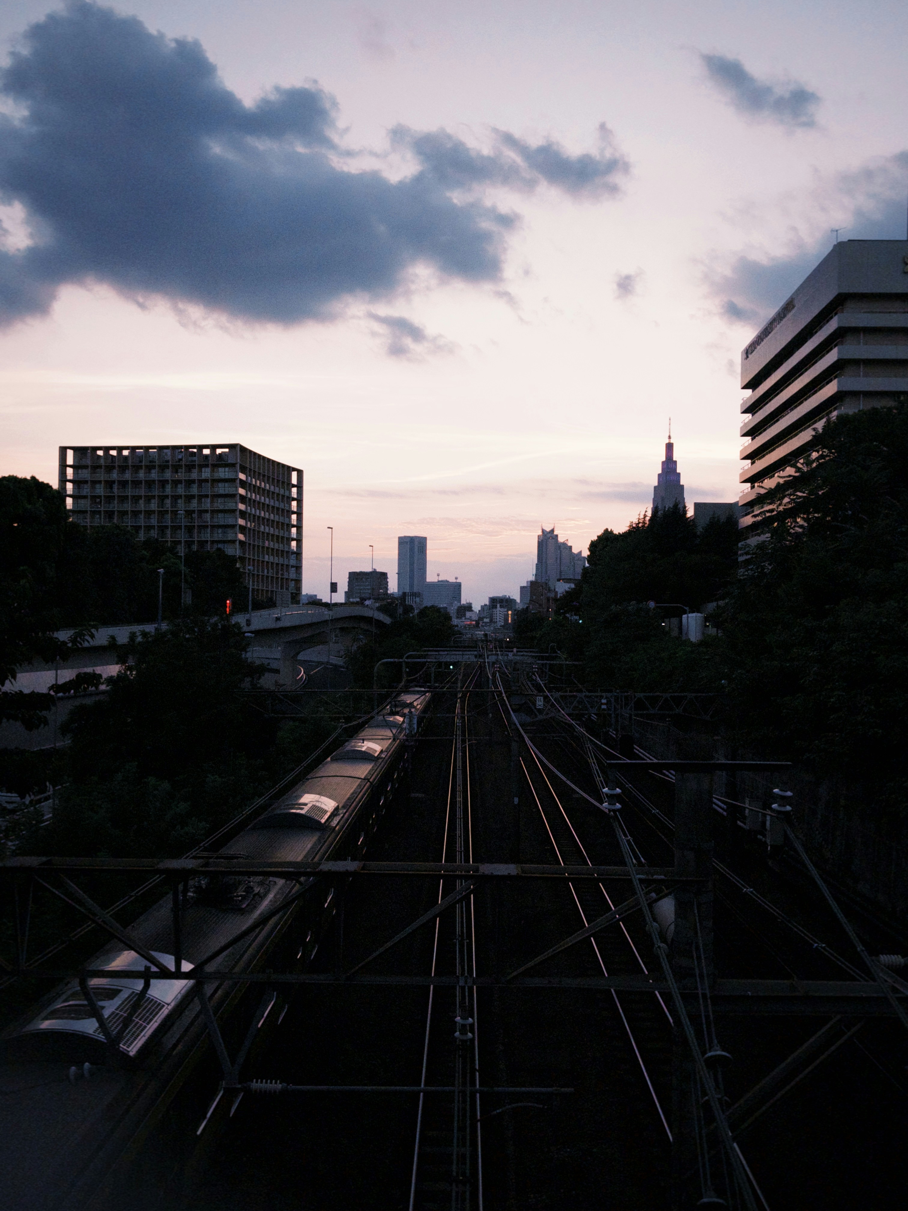 Urban Tranquility at Dusk