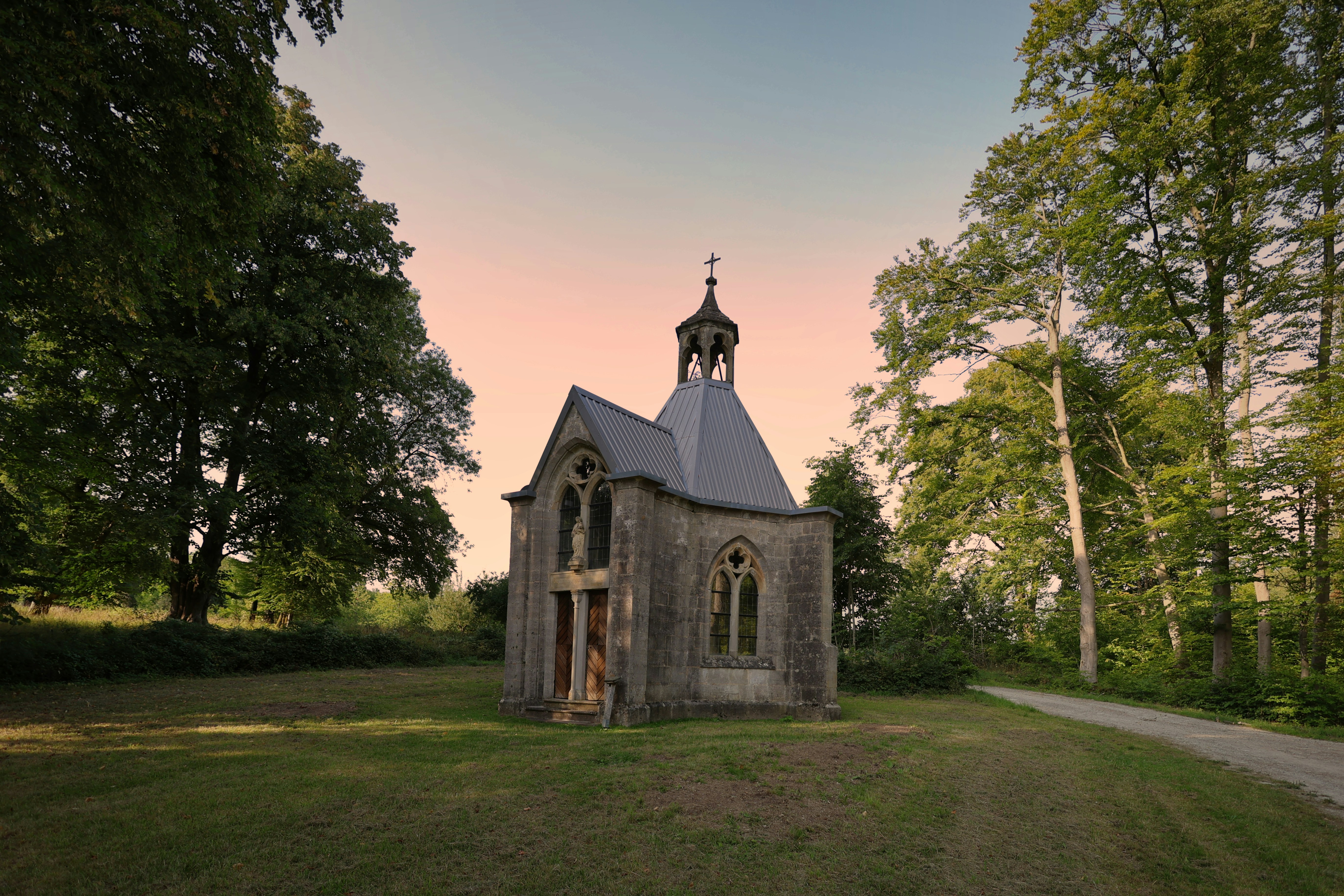 Whispers of Time: The Abandoned Chapel