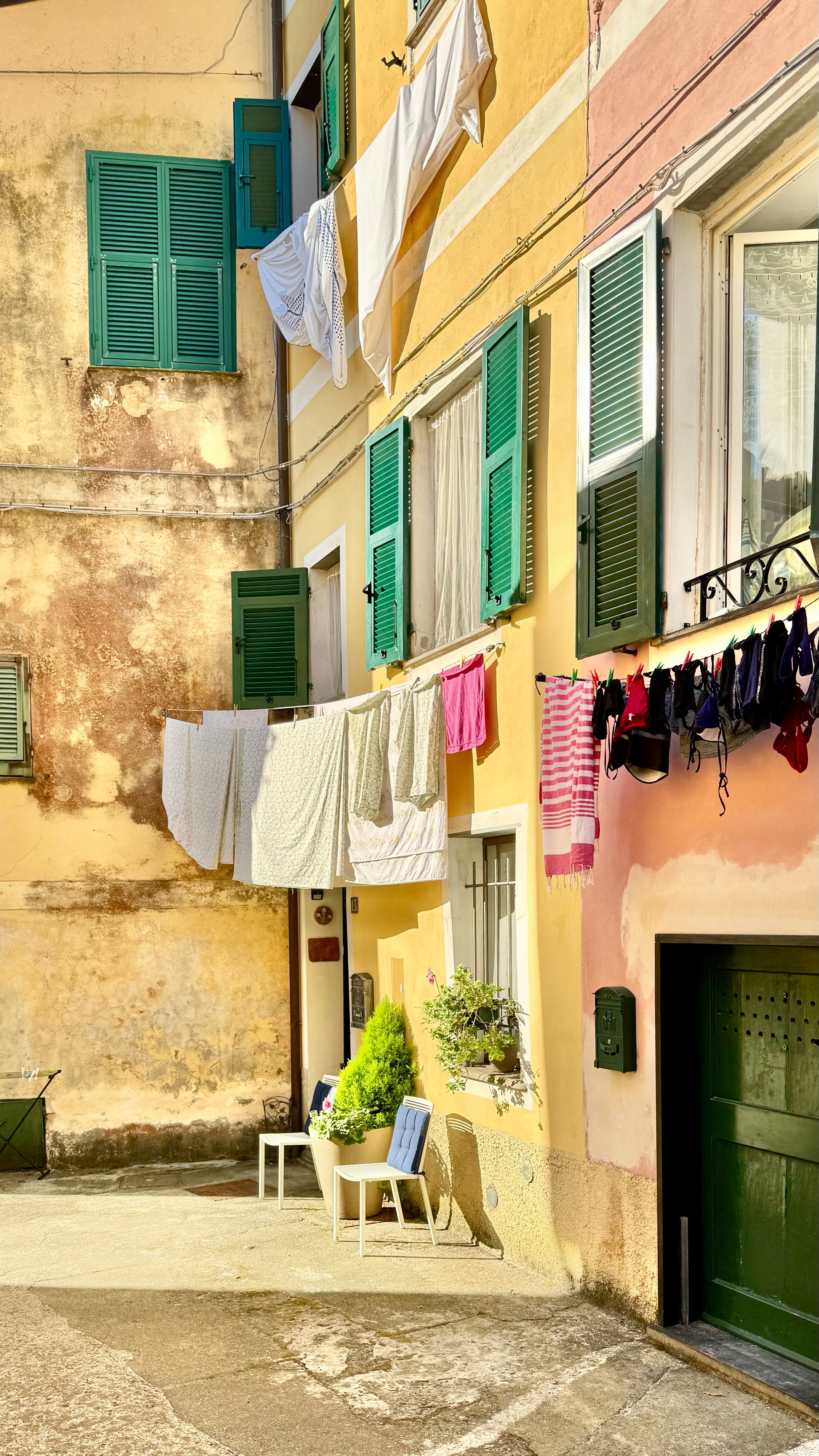 Whispers of a Sunlit Courtyard