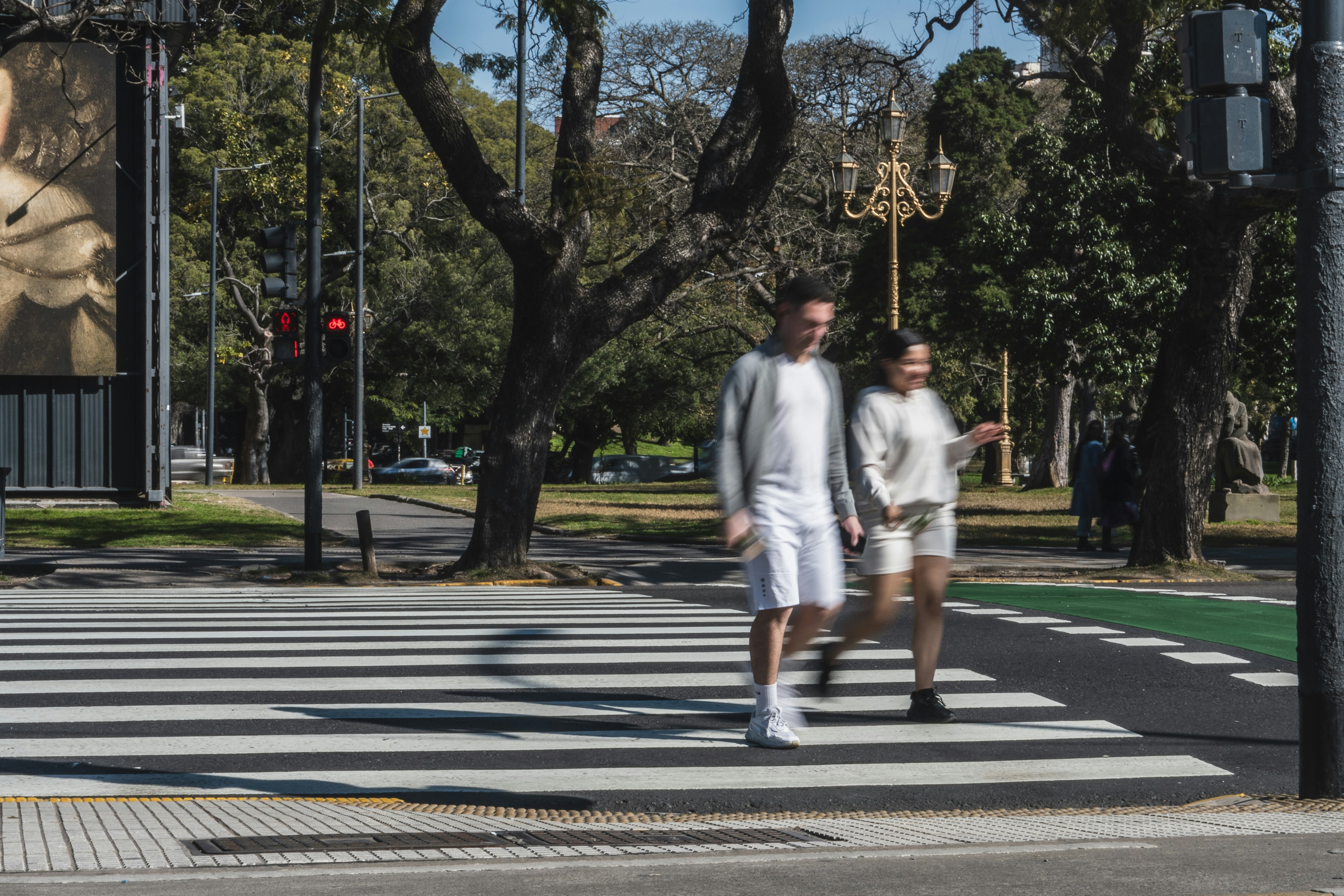 Urban Rhythm: A Dance of Shadows and Light