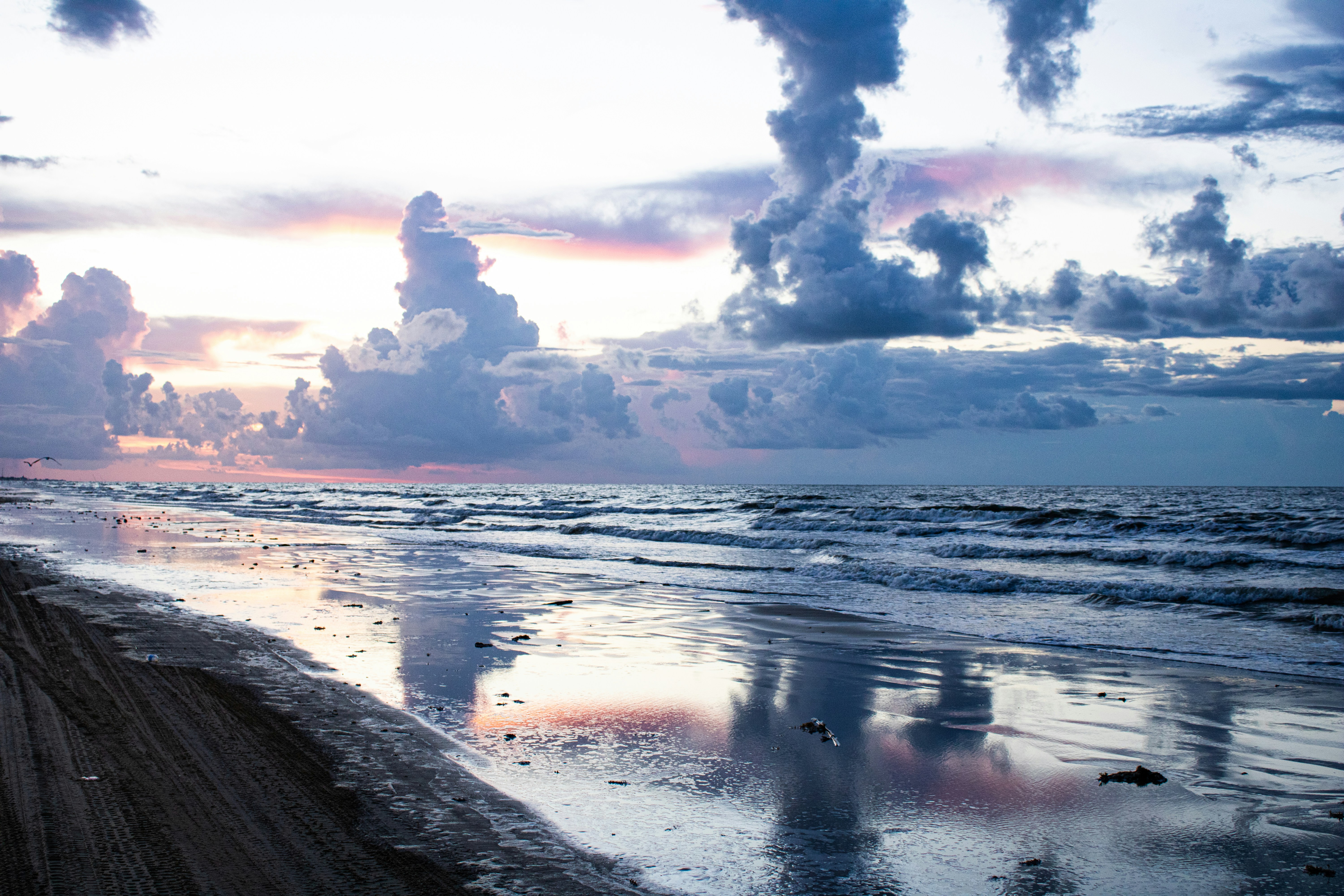Twilight Reflections on Coastal Serenity