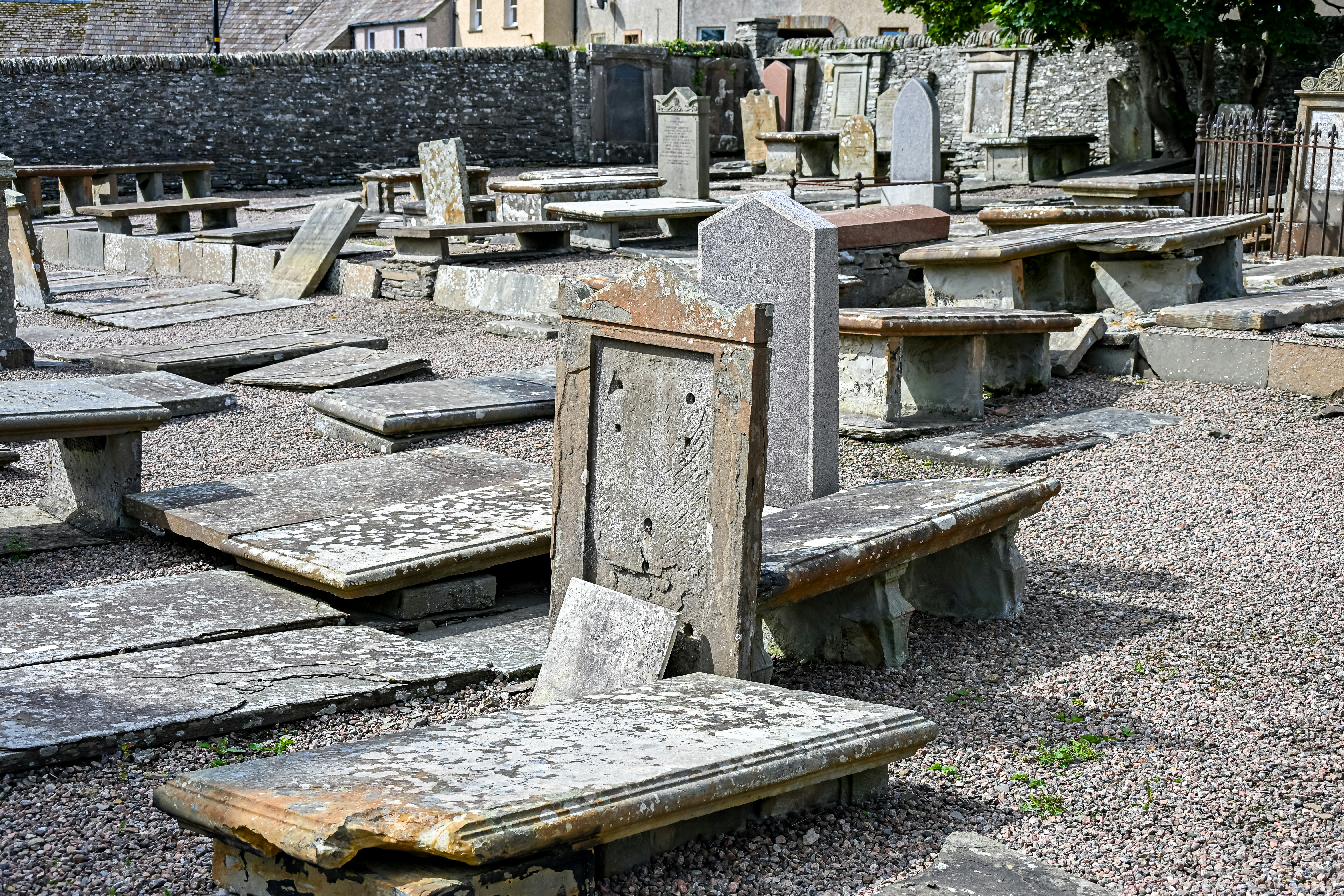 Weathered Tablets and Quiet Rows: An Evening in the Old Cemetery