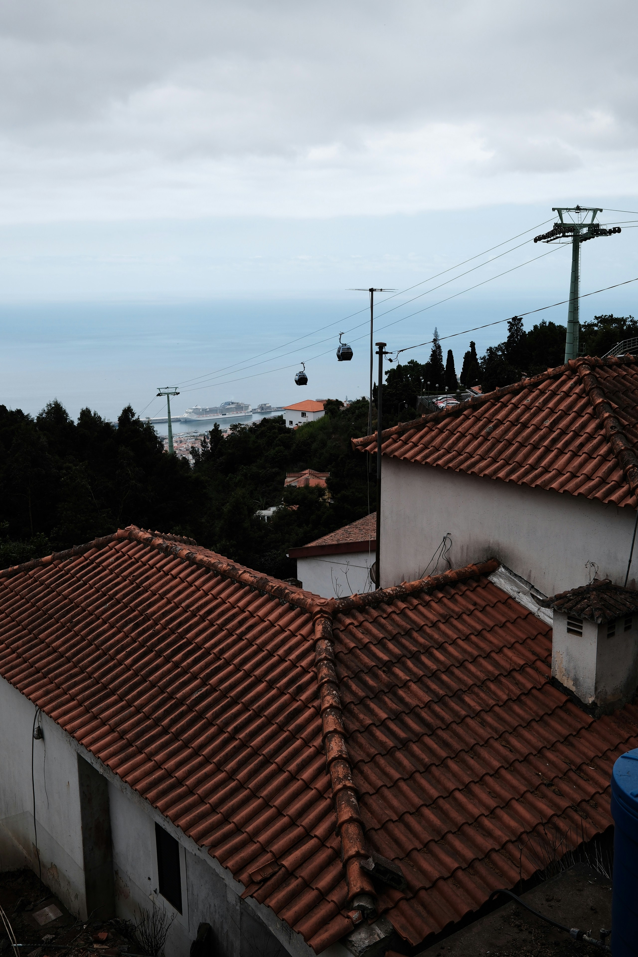 Cables and Rooftops: A Journey Above the City