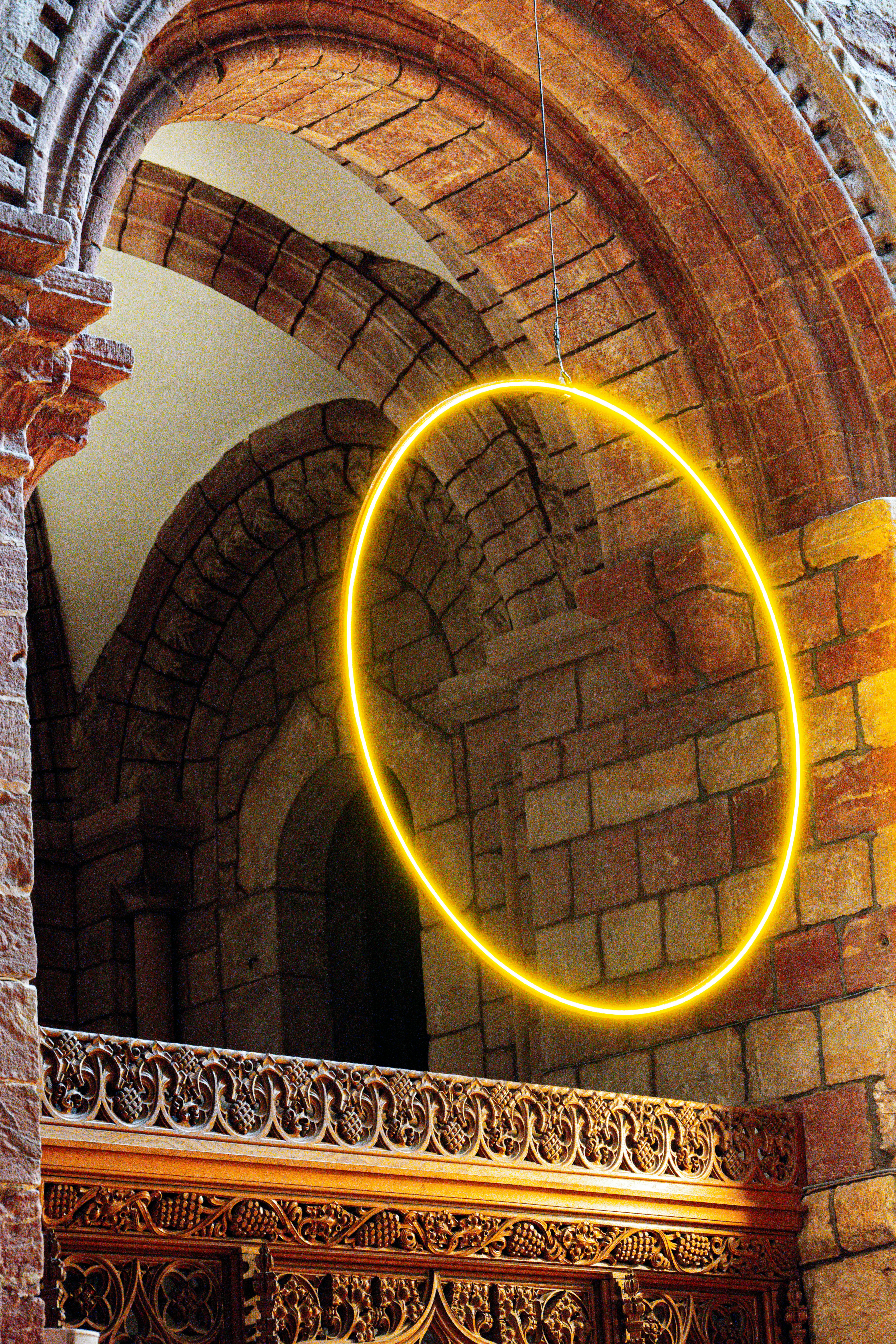 Illuminated Harmony: The Fusion of Architecture and Art