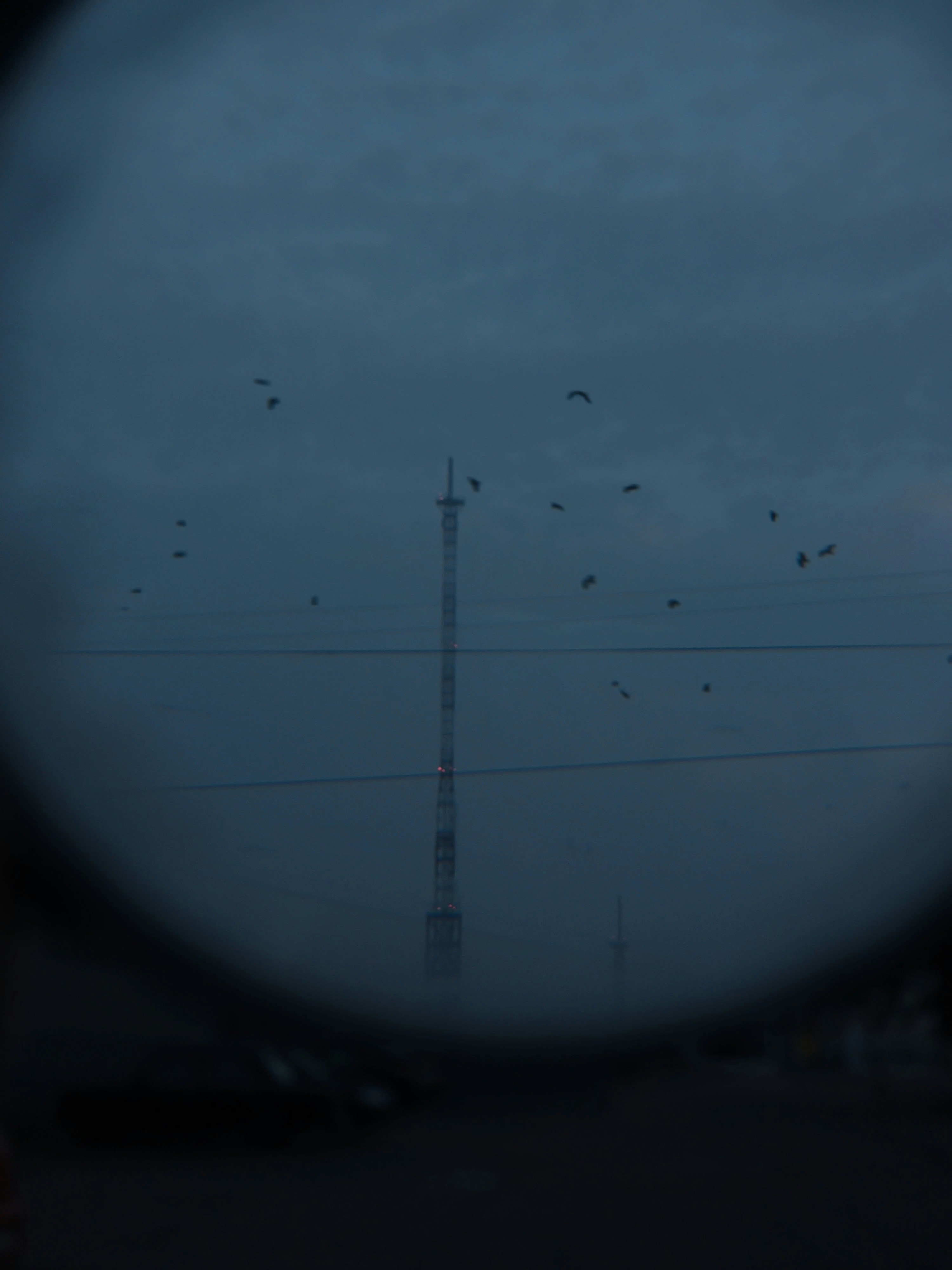 Whispers of Dusk: The Tower's Solitude