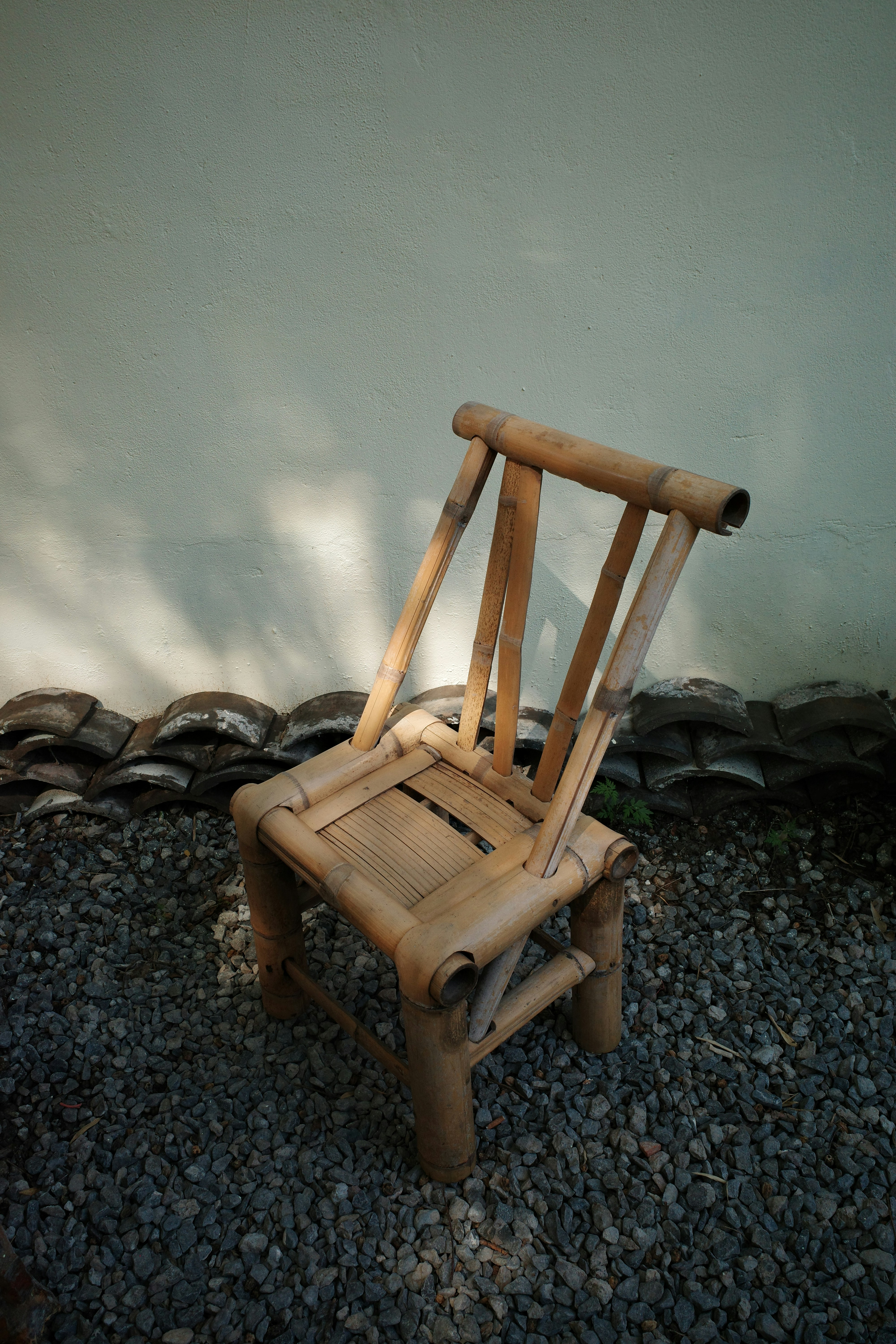 Rustic Bamboo Chair: A Study in Simplicity