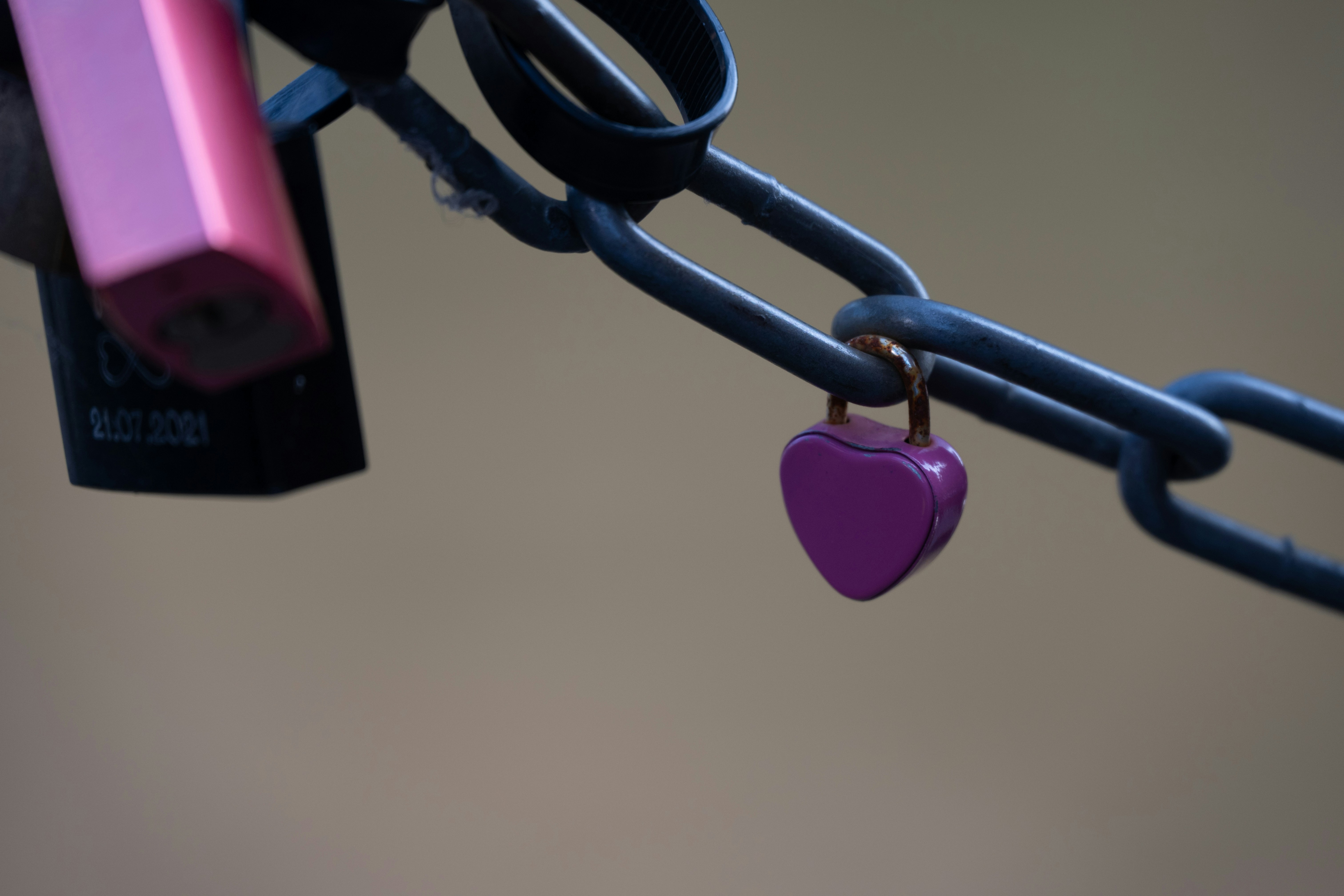 Heartfelt Connection: A Lock of Love