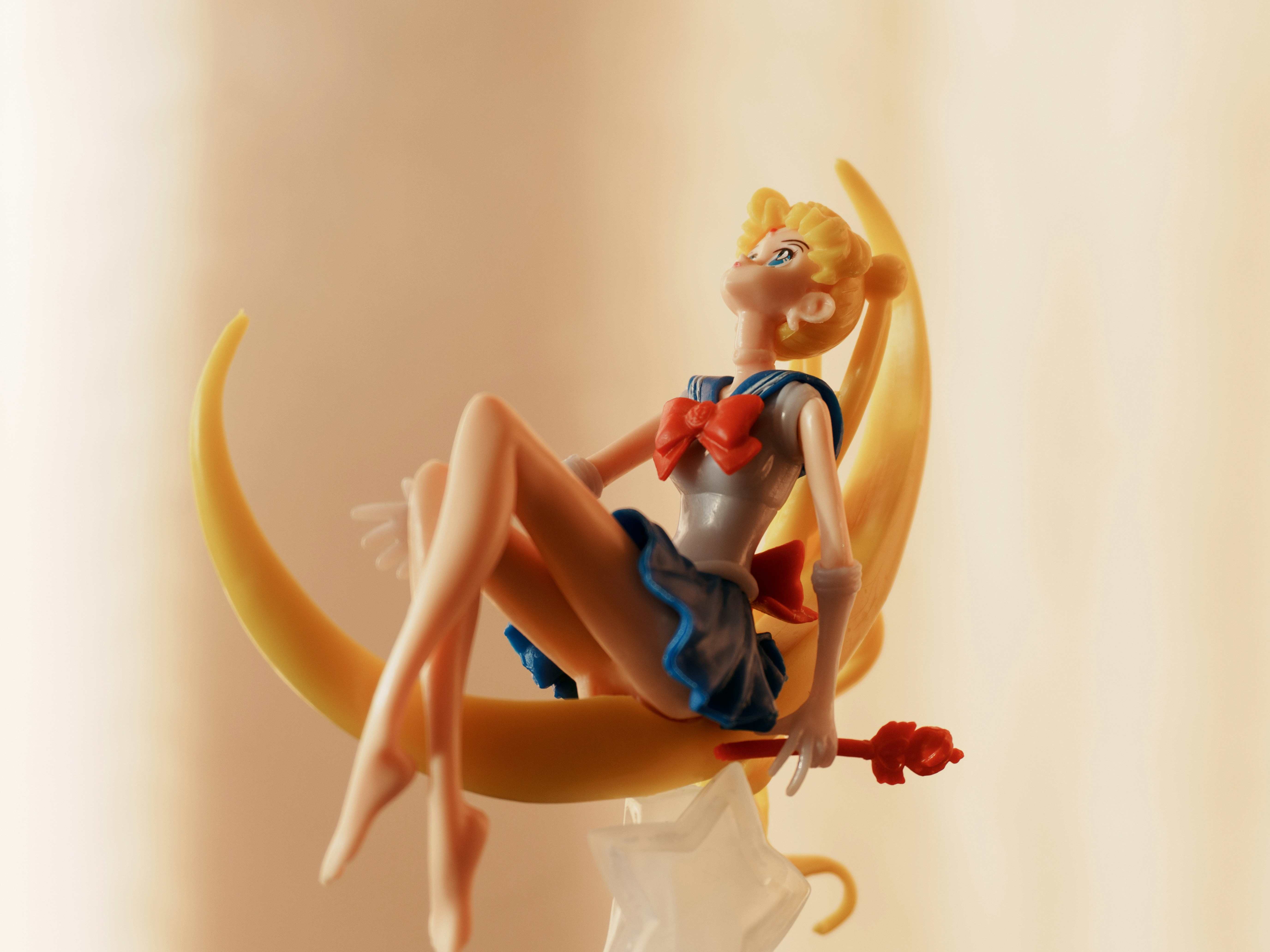 Celestial Serenity: A Figurine's Dream