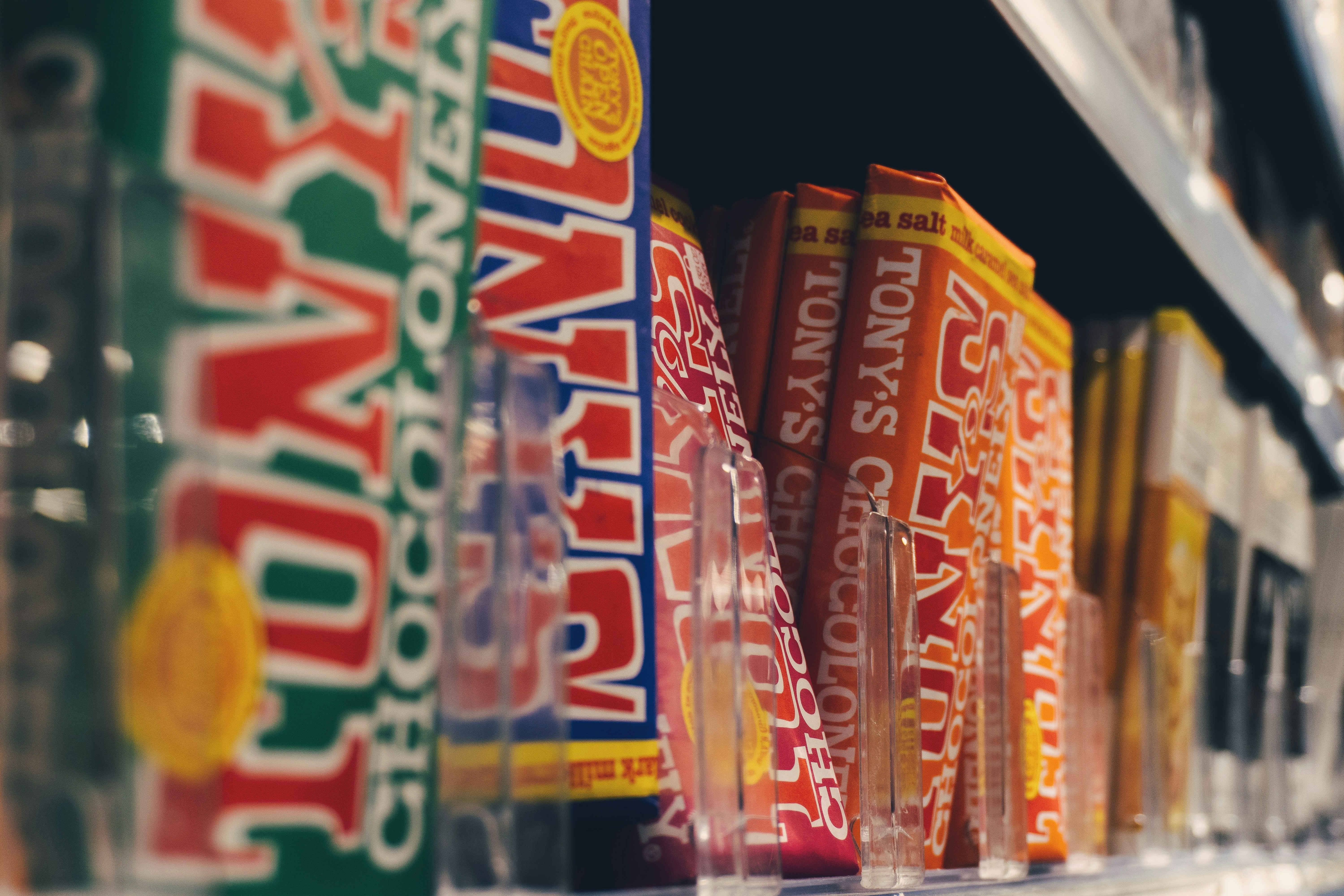 A Colorful Display of Chocolate Delights