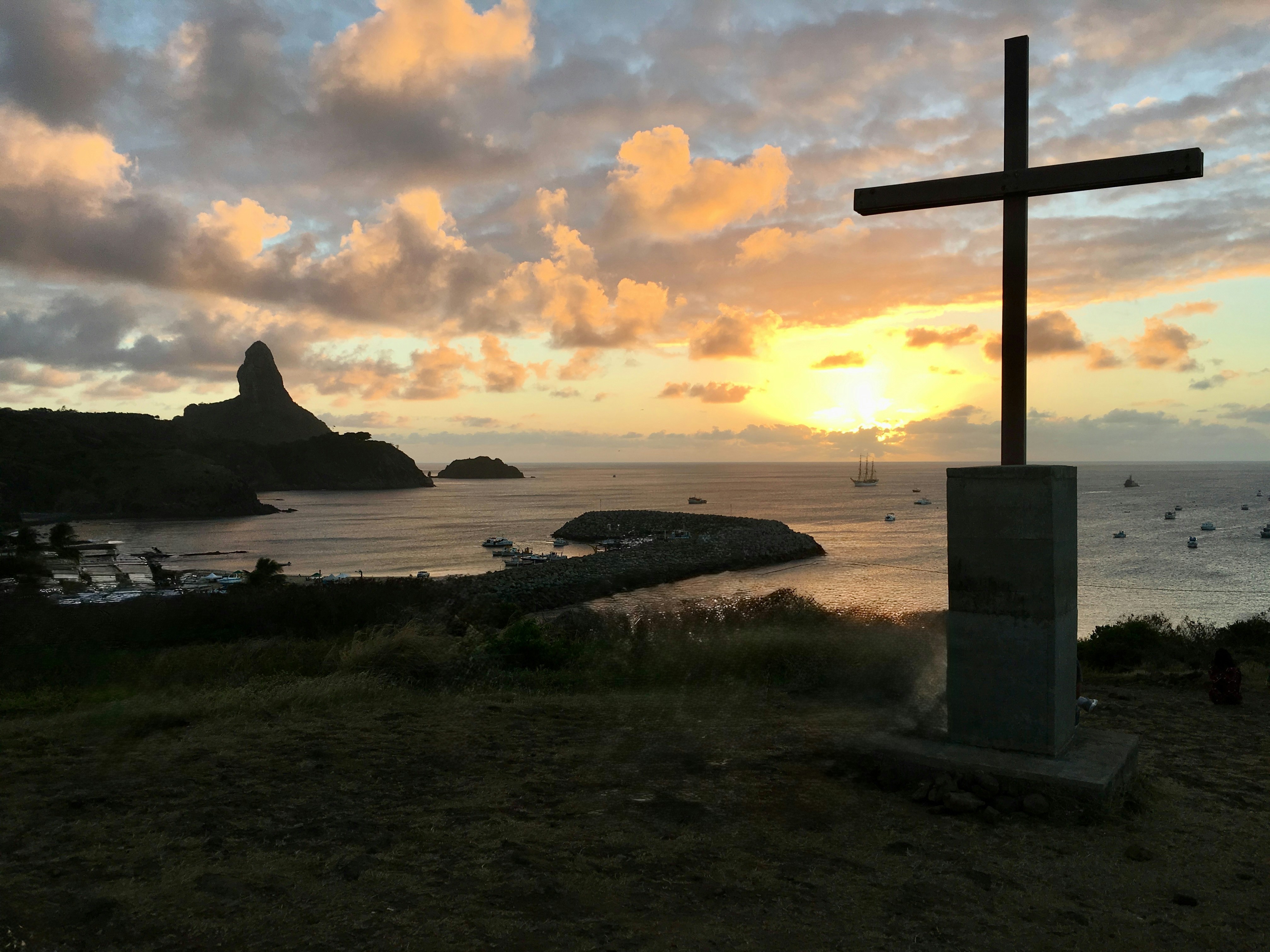 Sunset Serenity at the Cross