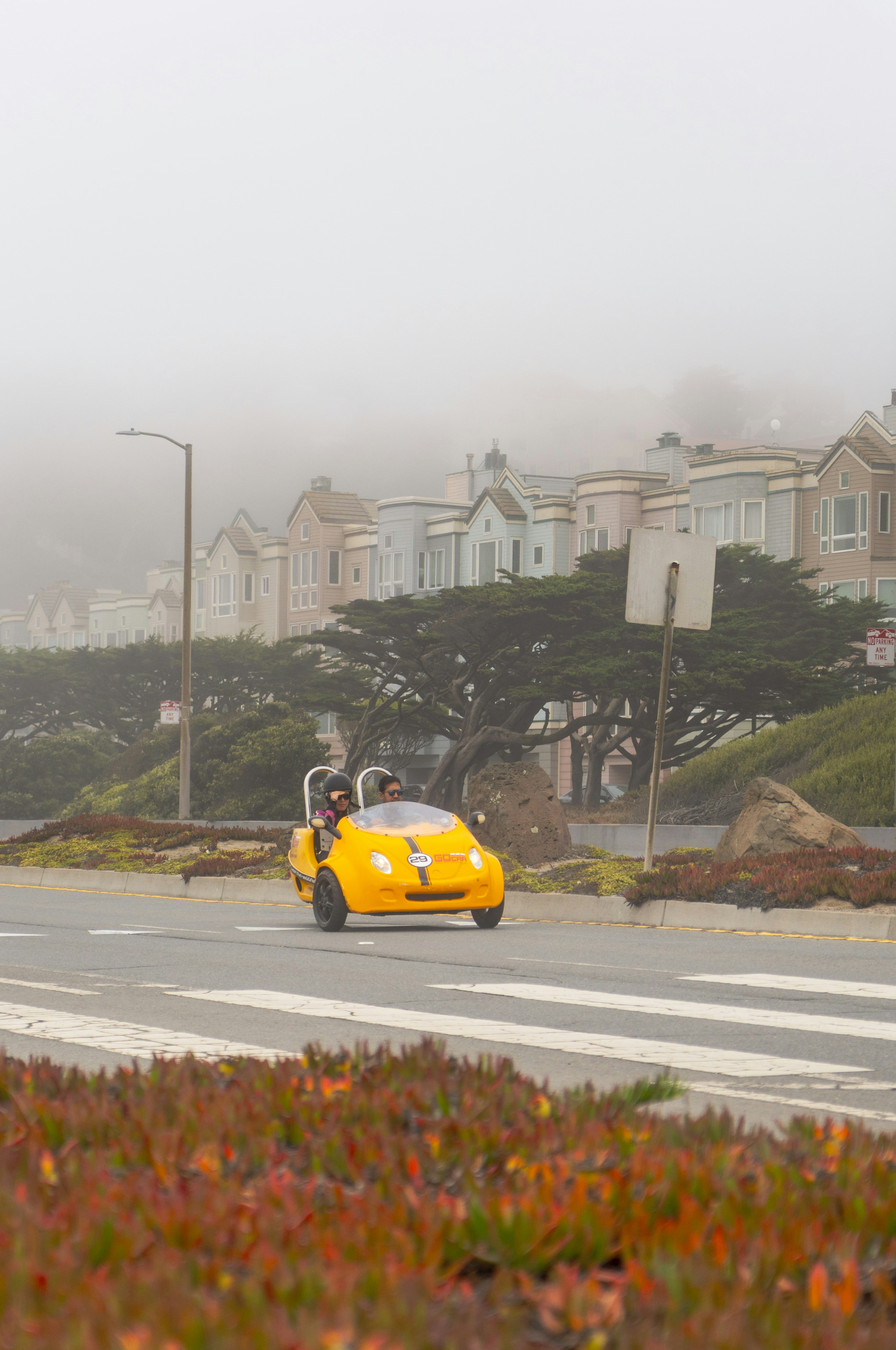 Joyride Through the Misty Streets