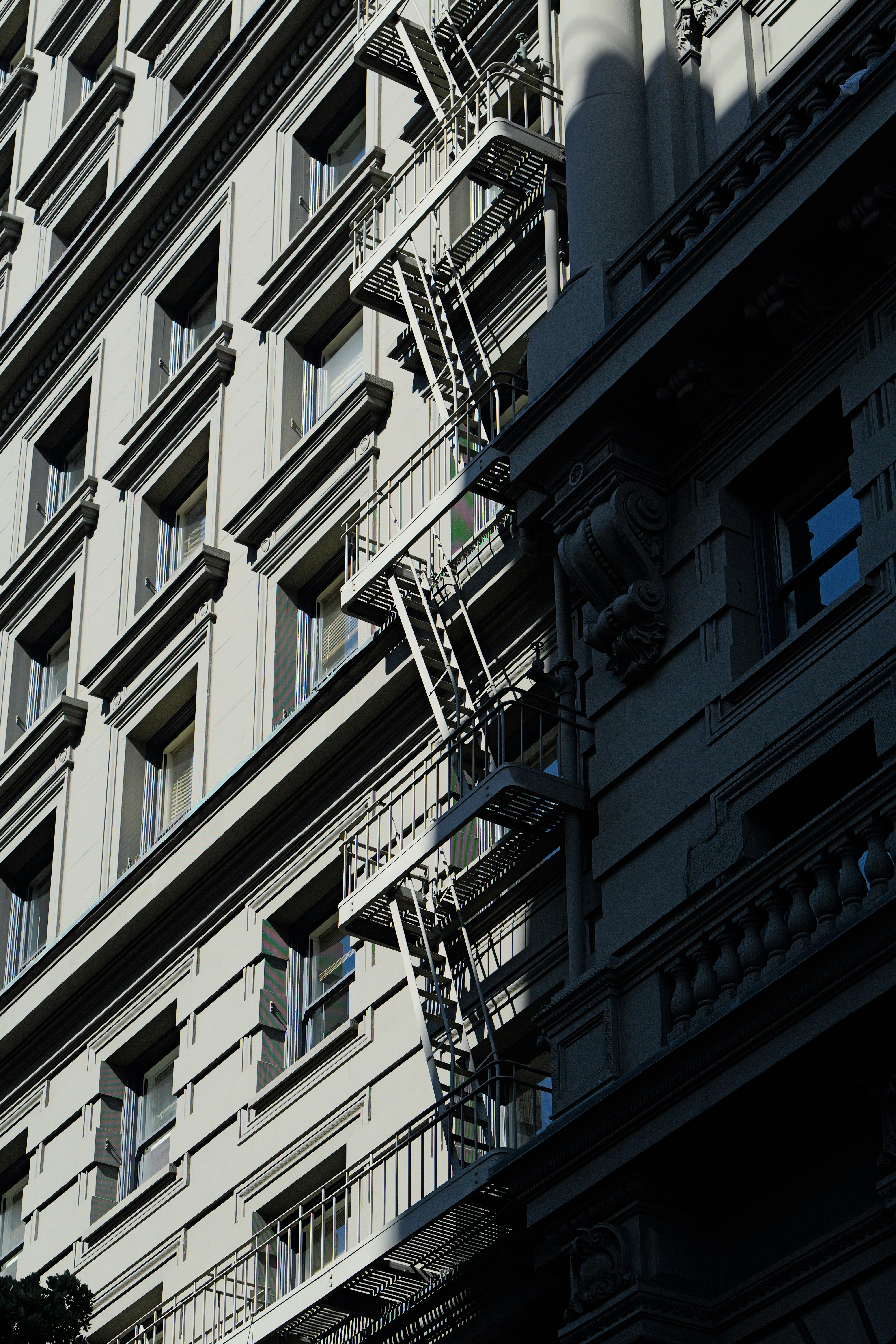 Urban Shadows: The Dance of Light and Structure